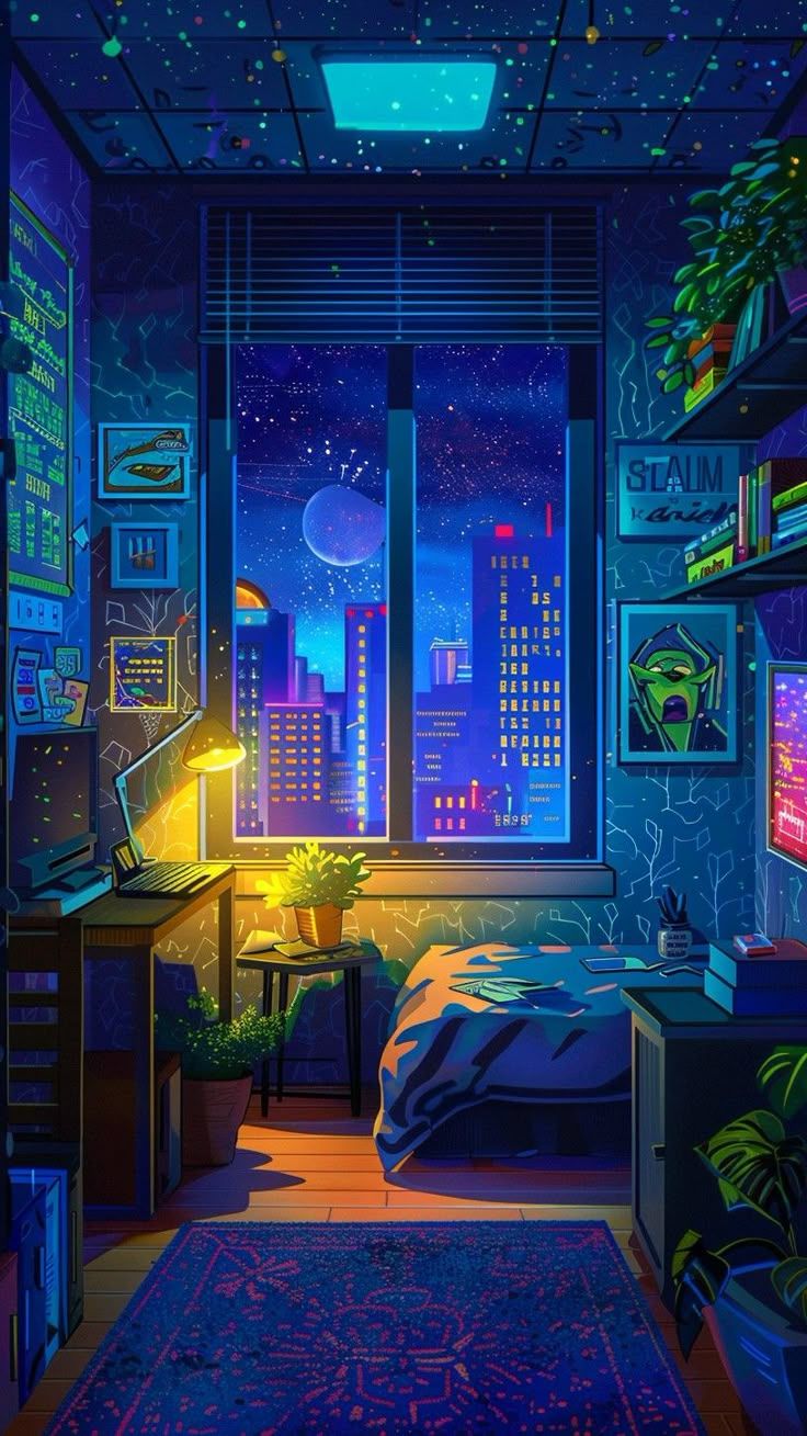 Cozy Anime Room Wallpapers - Top Free Cozy Anime Room Backgrounds ...