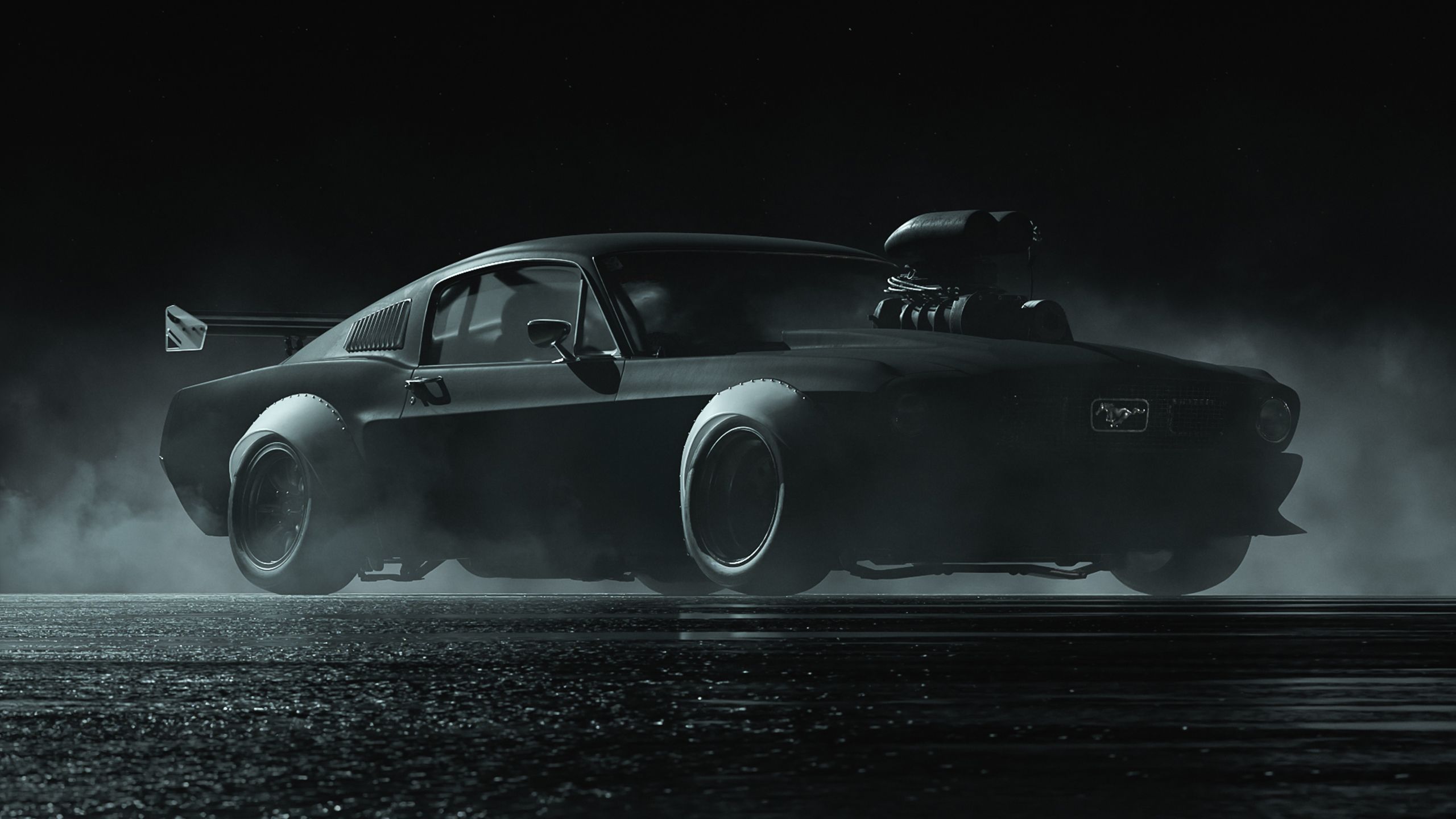 Mustang In Night Wallpapers - Top Free Mustang In Night Backgrounds ...