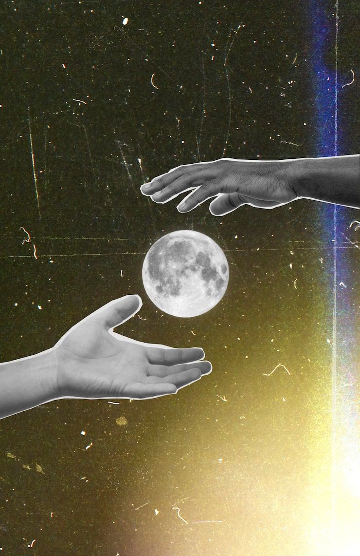 Moon Collage Wallpapers - Top Free Moon Collage Backgrounds ...