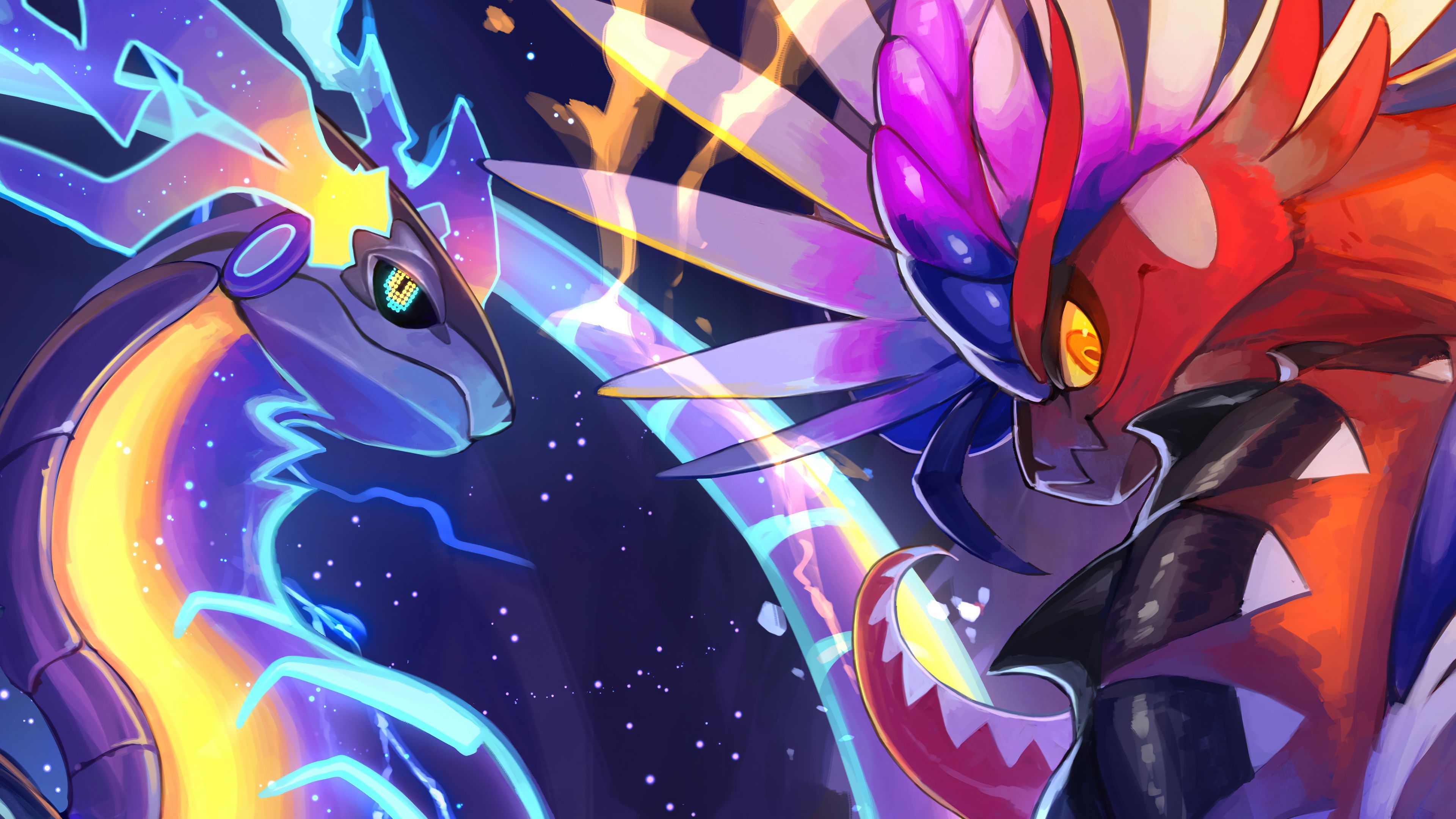 Miraidon and Koraidon Wallpapers - Top Free Miraidon and Koraidon ...