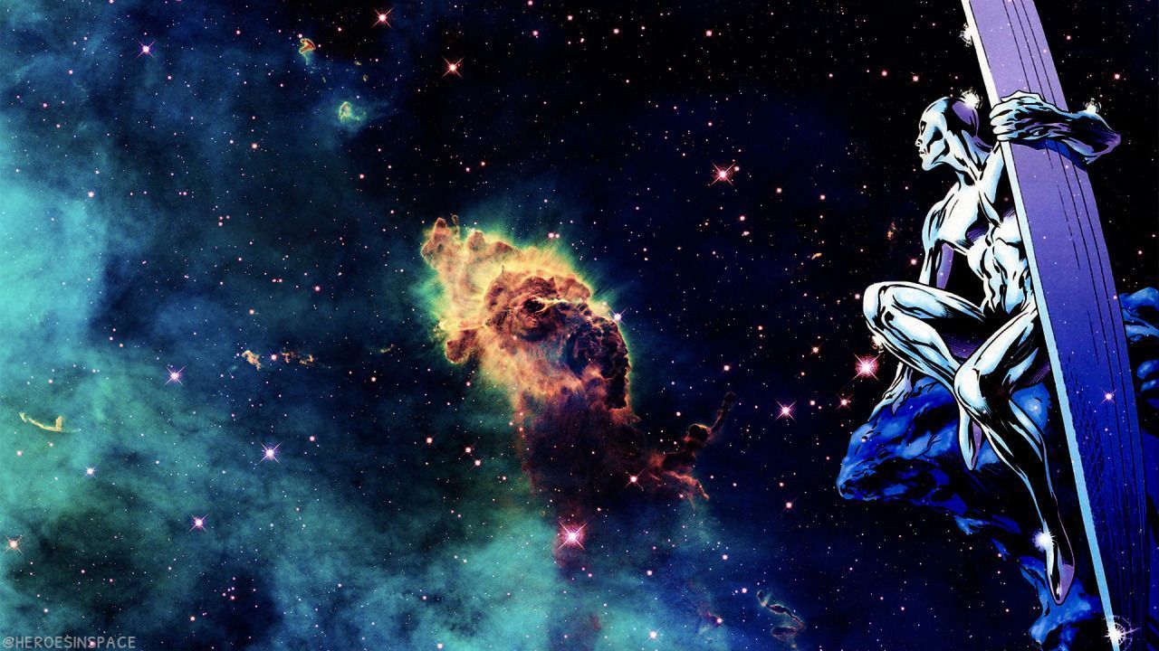 Silver Surfer In Space Wallpapers - Top Free Silver Surfer In Space ...
