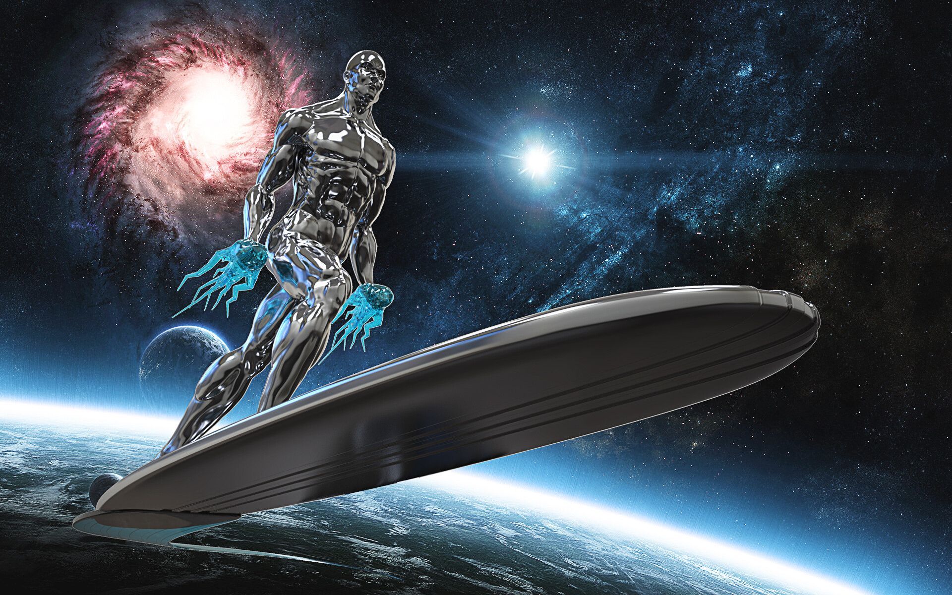 Silver Surfer In Space Wallpapers - Top Free Silver Surfer In Space ...
