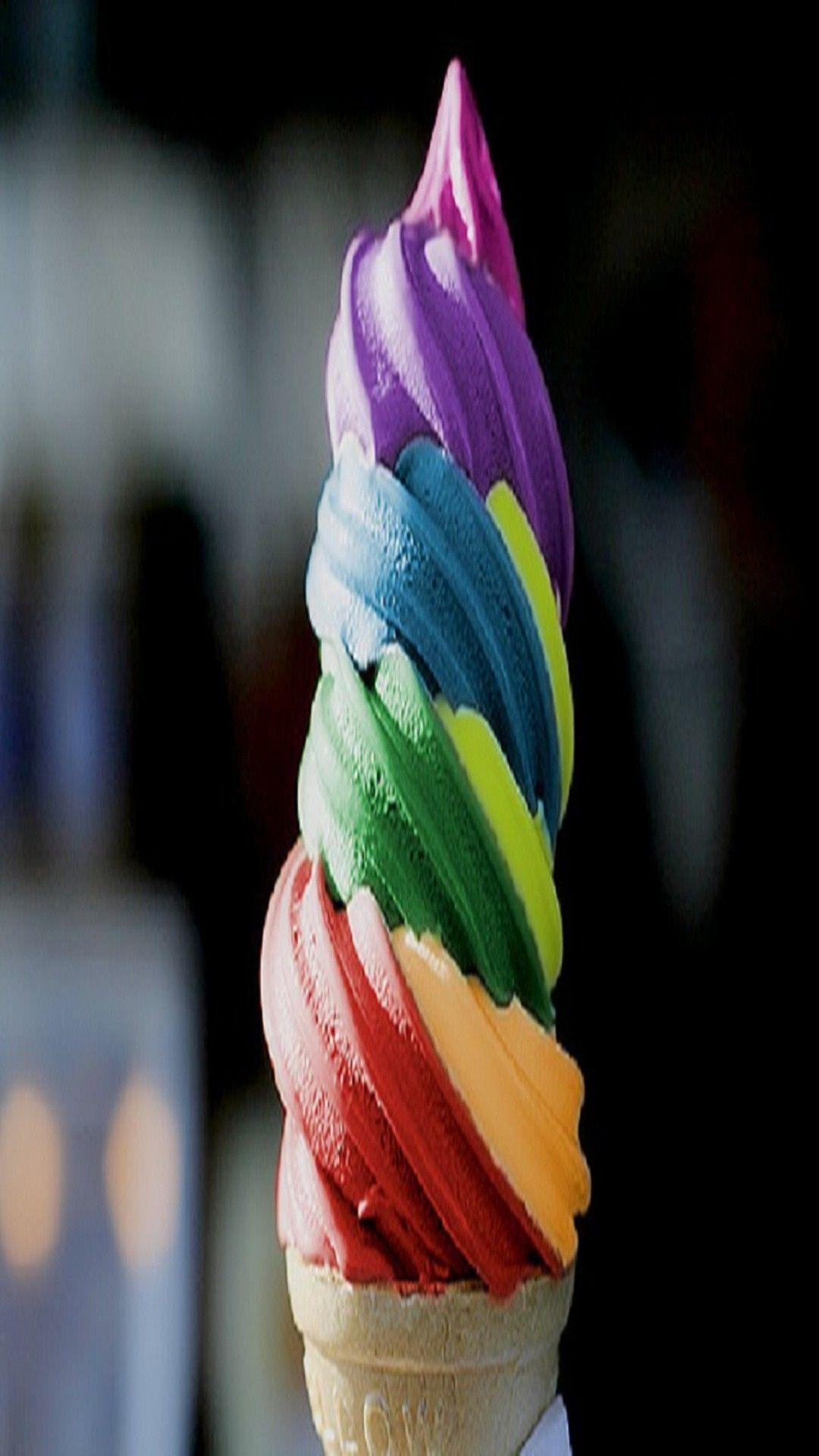 Rainbow Ice Cream Wallpapers - Top Free Rainbow Ice Cream Backgrounds ...