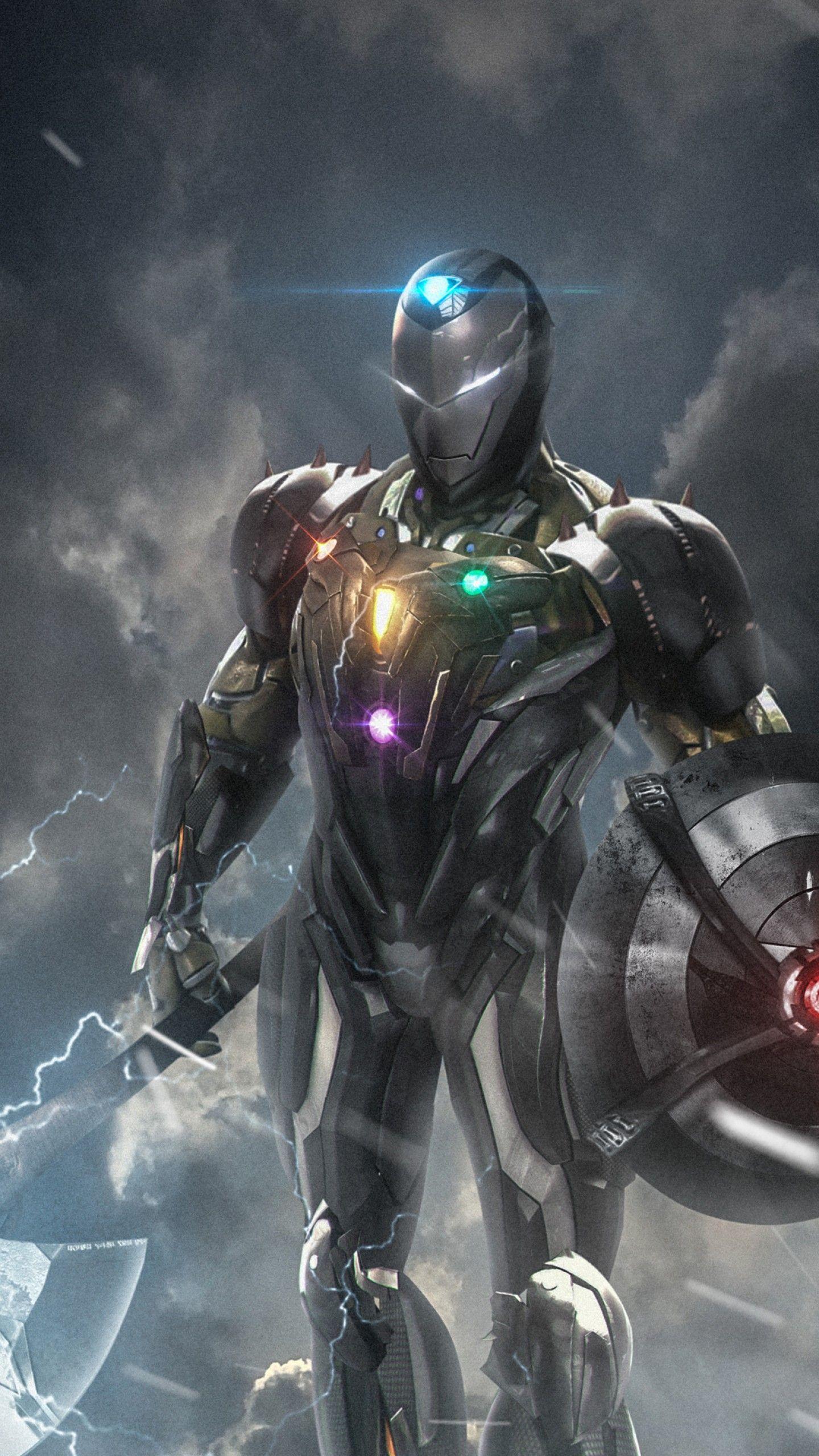 Gray Iron Man Wallpapers - Top Free Gray Iron Man Backgrounds ...