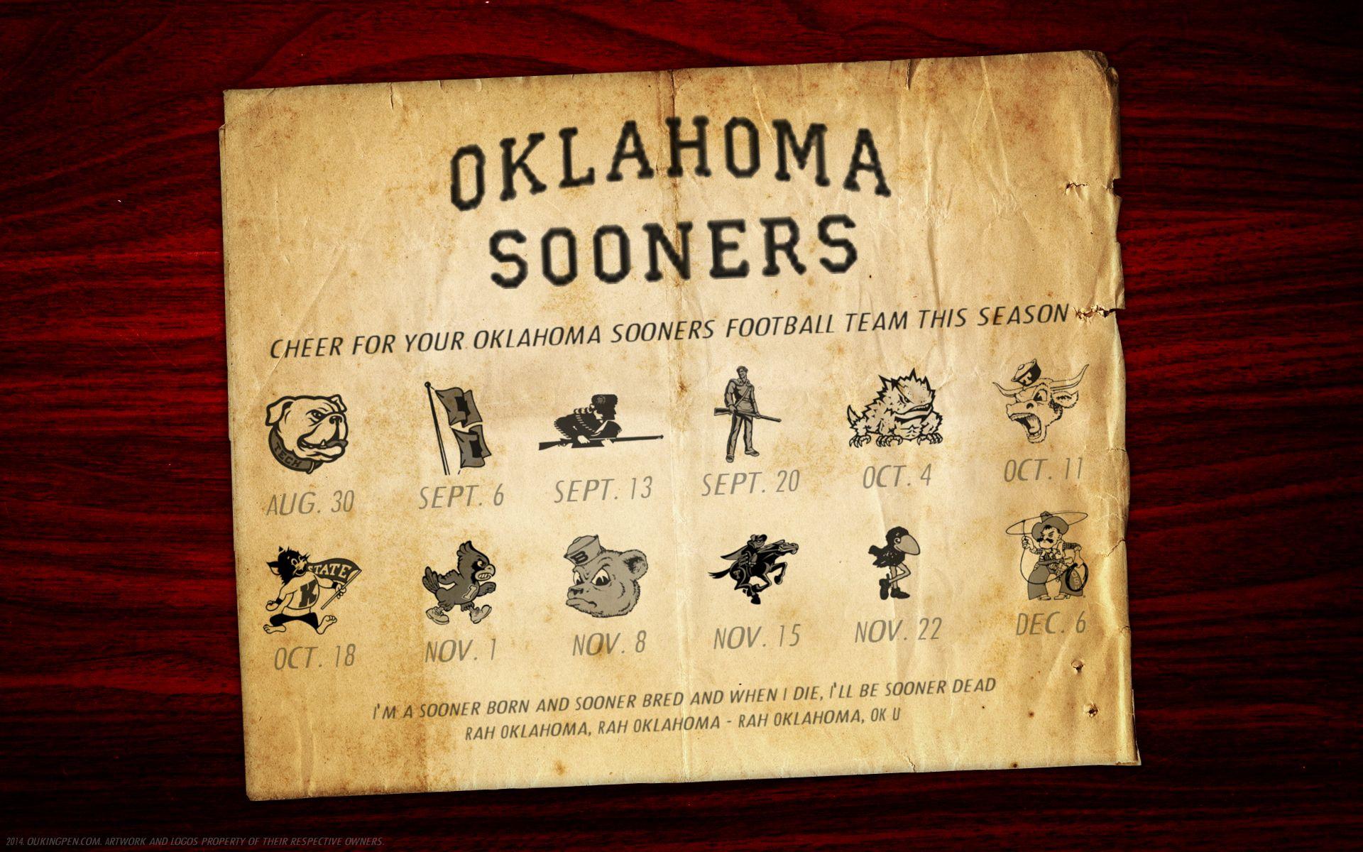 Oklahoma Sooners Desktop Wallpapers - Top Free Oklahoma Sooners Desktop ...
