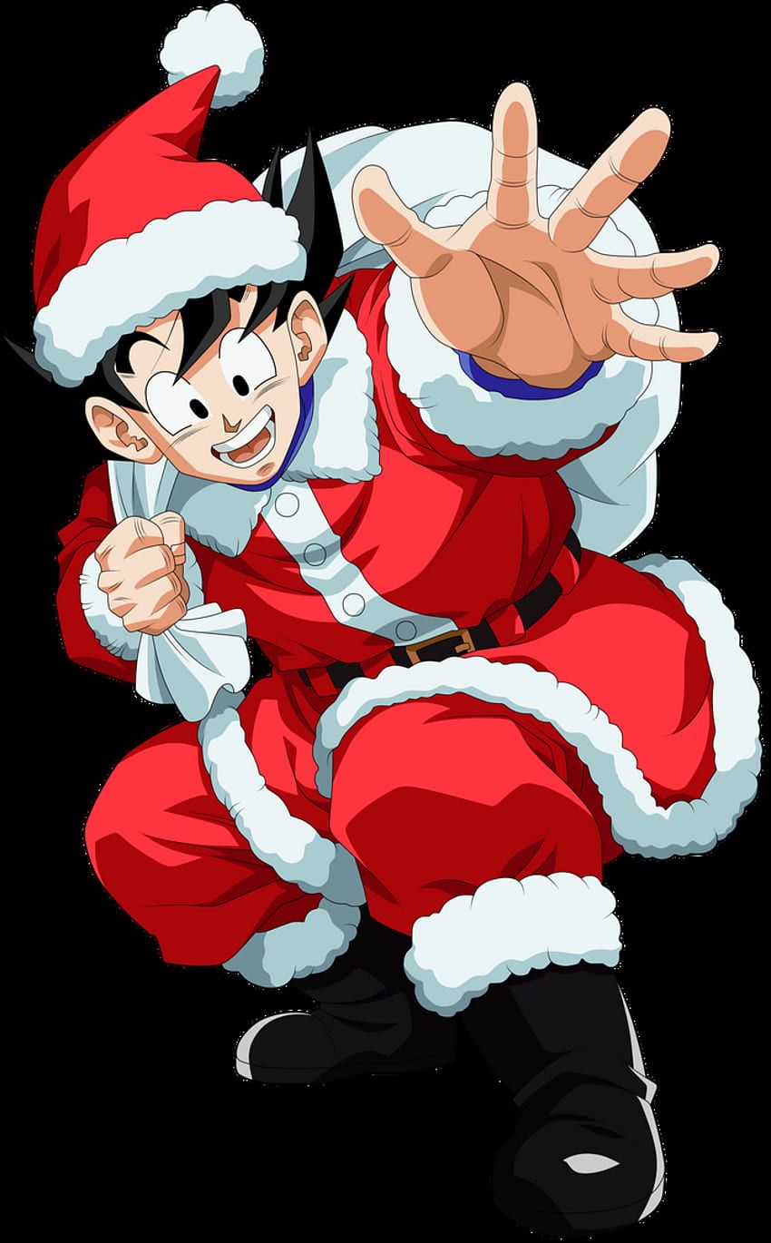 Goku Christmas Wallpapers - Top Free Goku Christmas Backgrounds ...