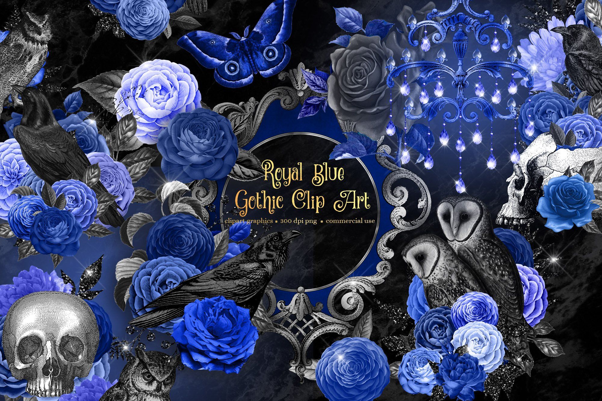 Blue Goth Wallpapers - Top Free Blue Goth Backgrounds - WallpaperAccess