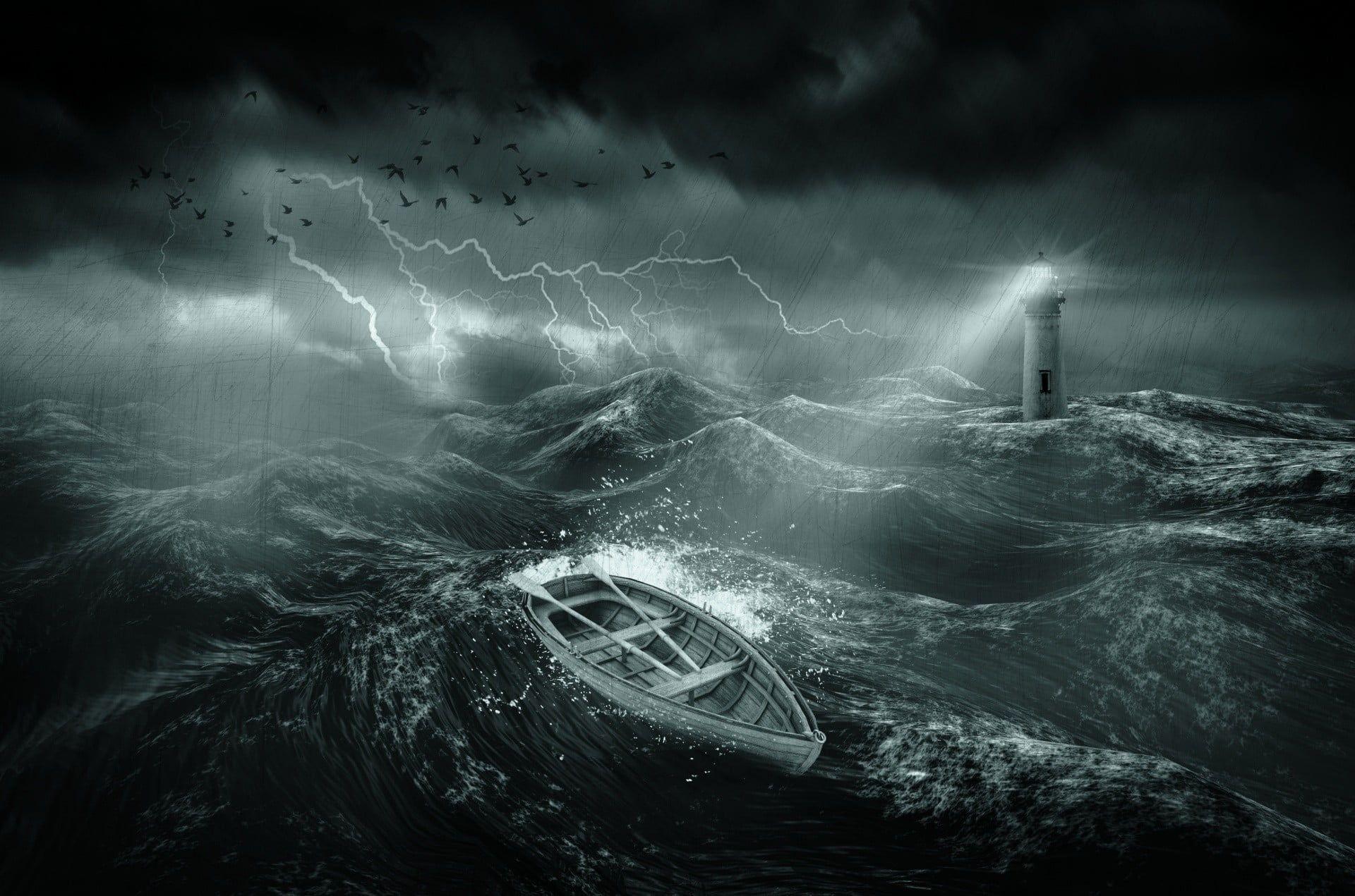 Stormy Sea Wallpapers - Top Free Stormy Sea Backgrounds - WallpaperAccess