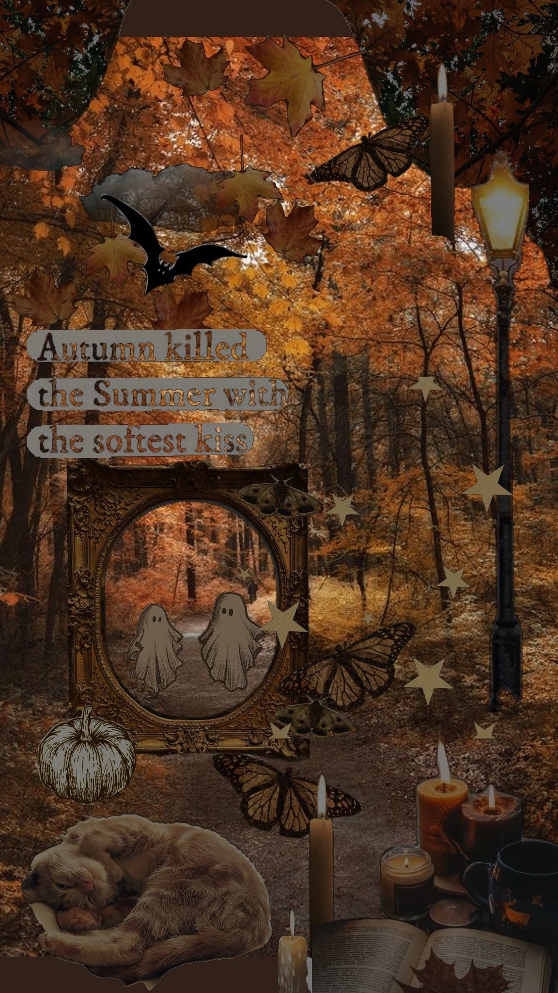 Spooky Fall Wallpapers - Top Free Spooky Fall Backgrounds - WallpaperAccess