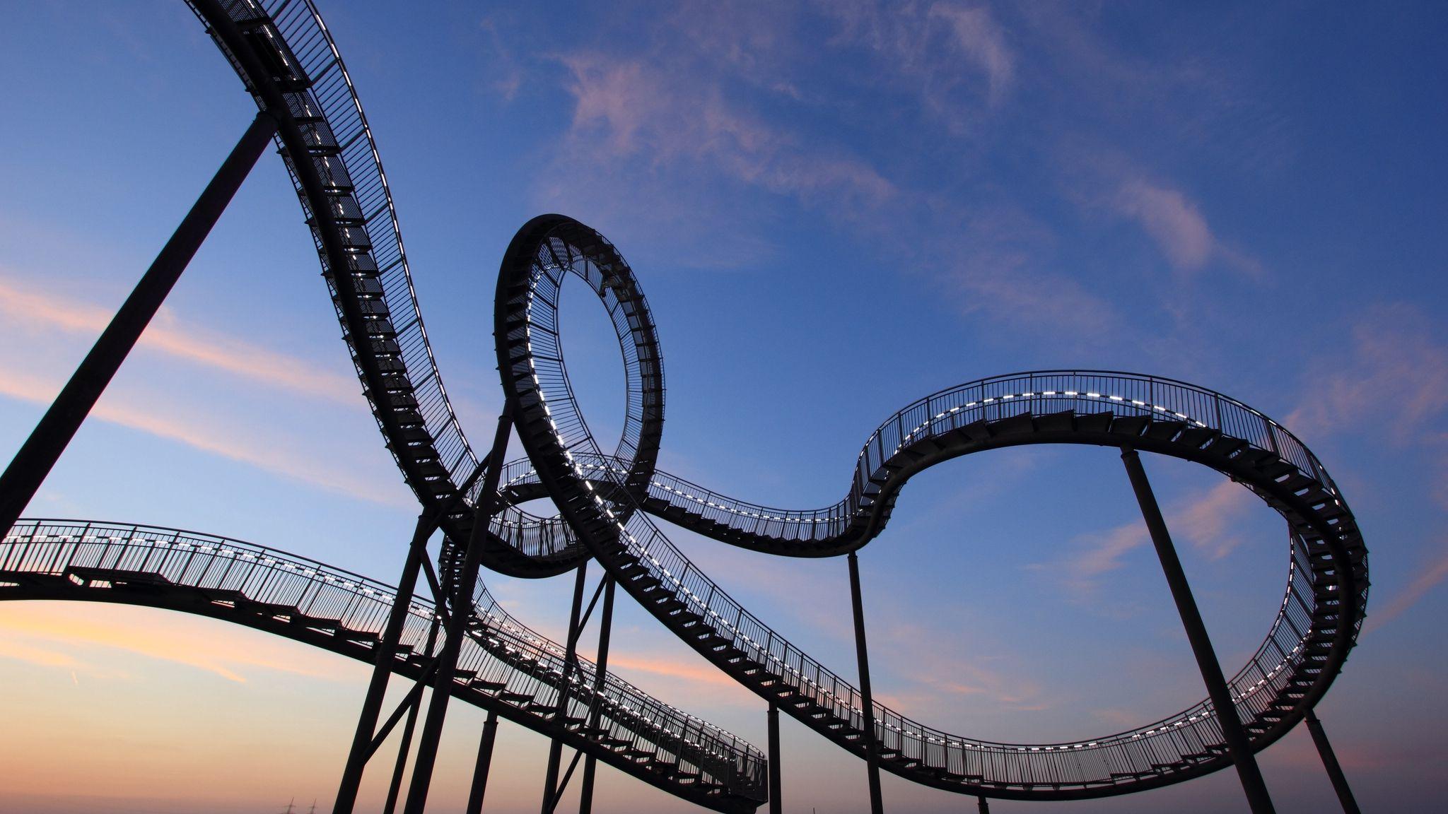 Roller Coaster Desktop Wallpapers - Top Free Roller Coaster Desktop ...