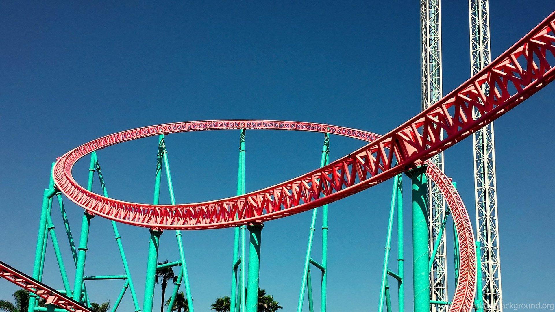 Roller Coaster Desktop Wallpapers - Top Free Roller Coaster Desktop ...