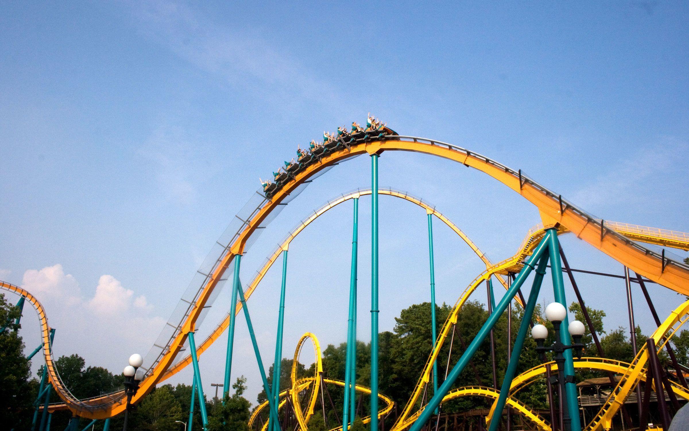 Roller Coaster Desktop Wallpapers - Top Free Roller Coaster Desktop ...