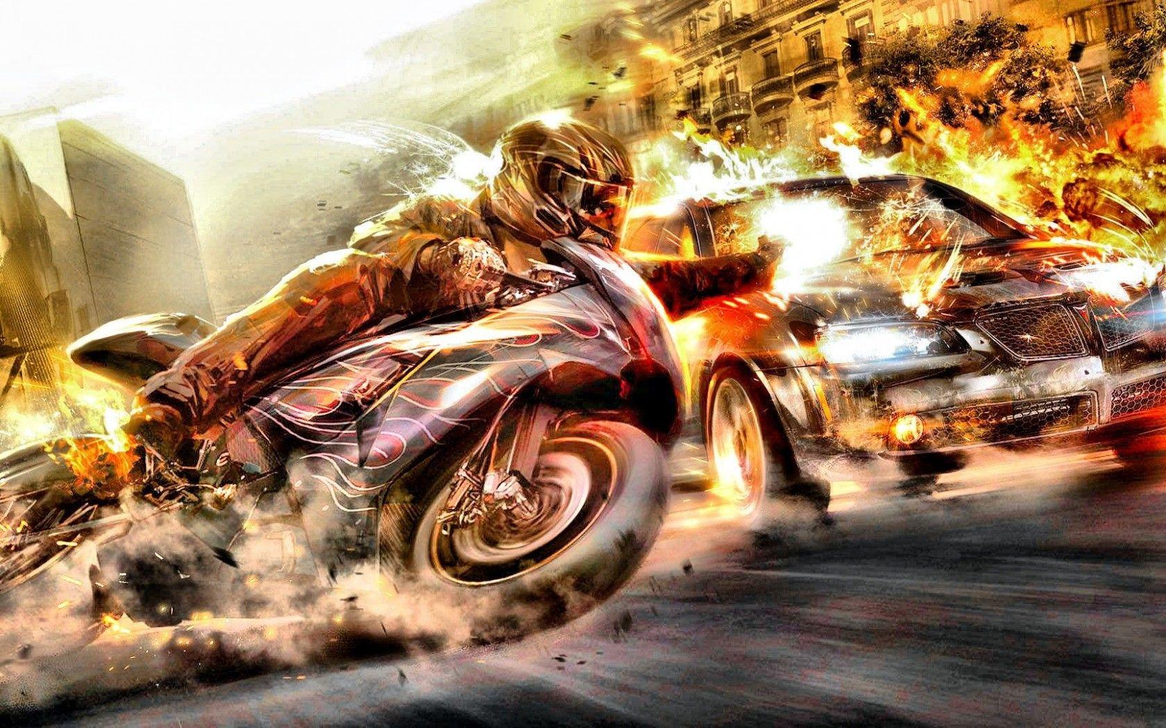 Abstract Motorcycle Wallpapers - Top Free Abstract Motorcycle ...