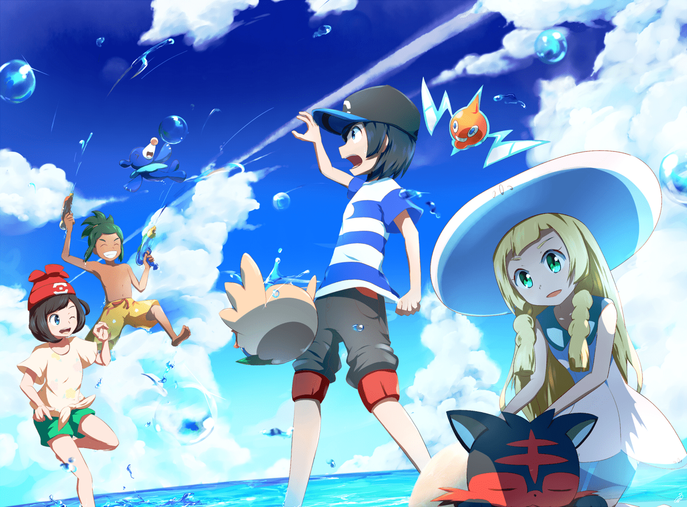 Hau Pokémon Wallpapers - Top Free Hau Pokémon Backgrounds - WallpaperAccess