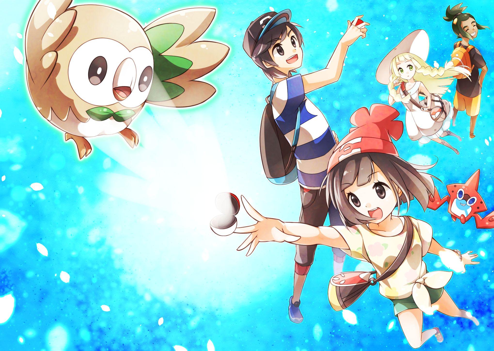 Hau Pokémon Wallpapers - Top Free Hau Pokémon Backgrounds - WallpaperAccess