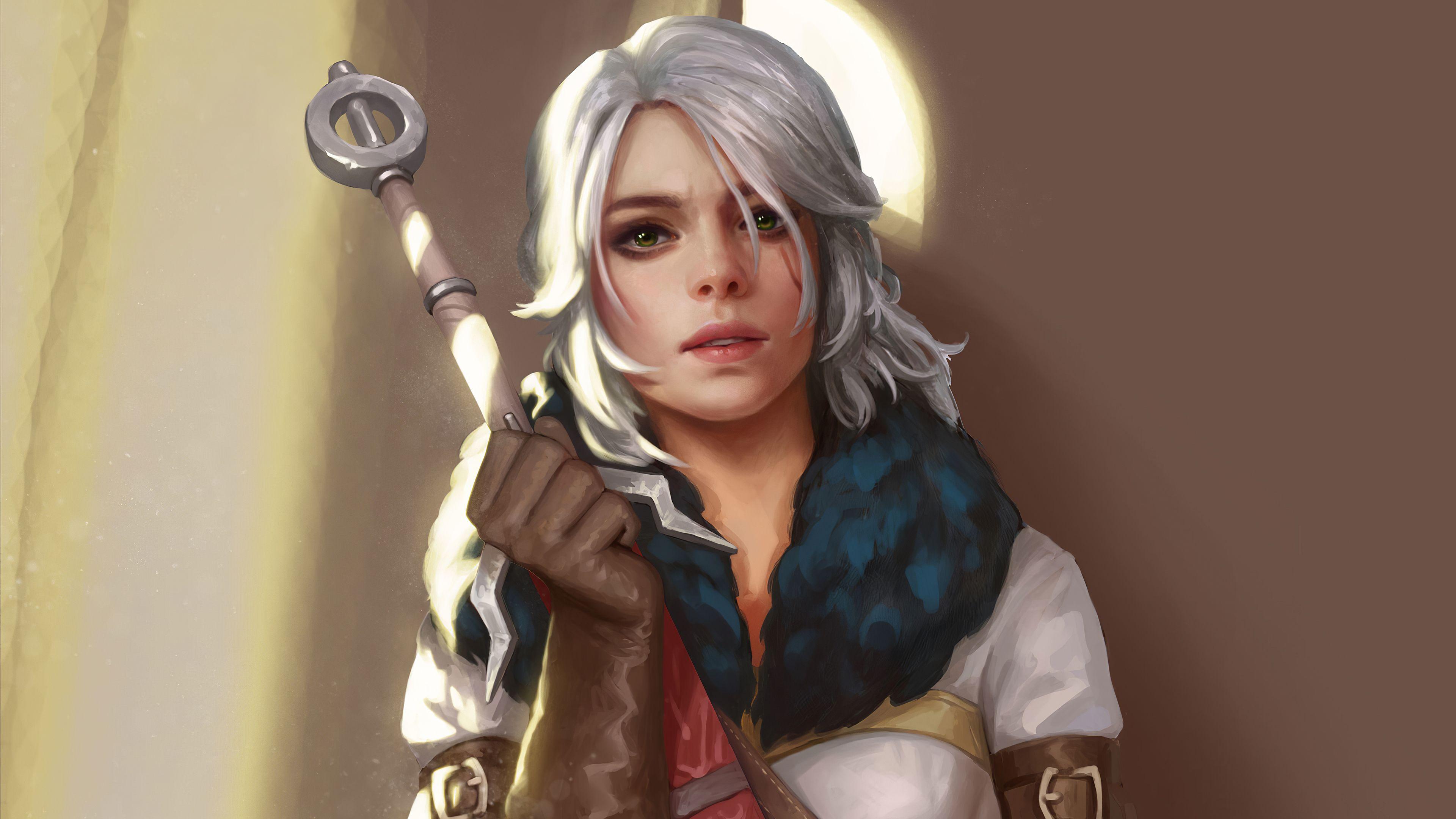 Ciri The Witcher Wallpapers - Top Free Ciri The Witcher Backgrounds ...
