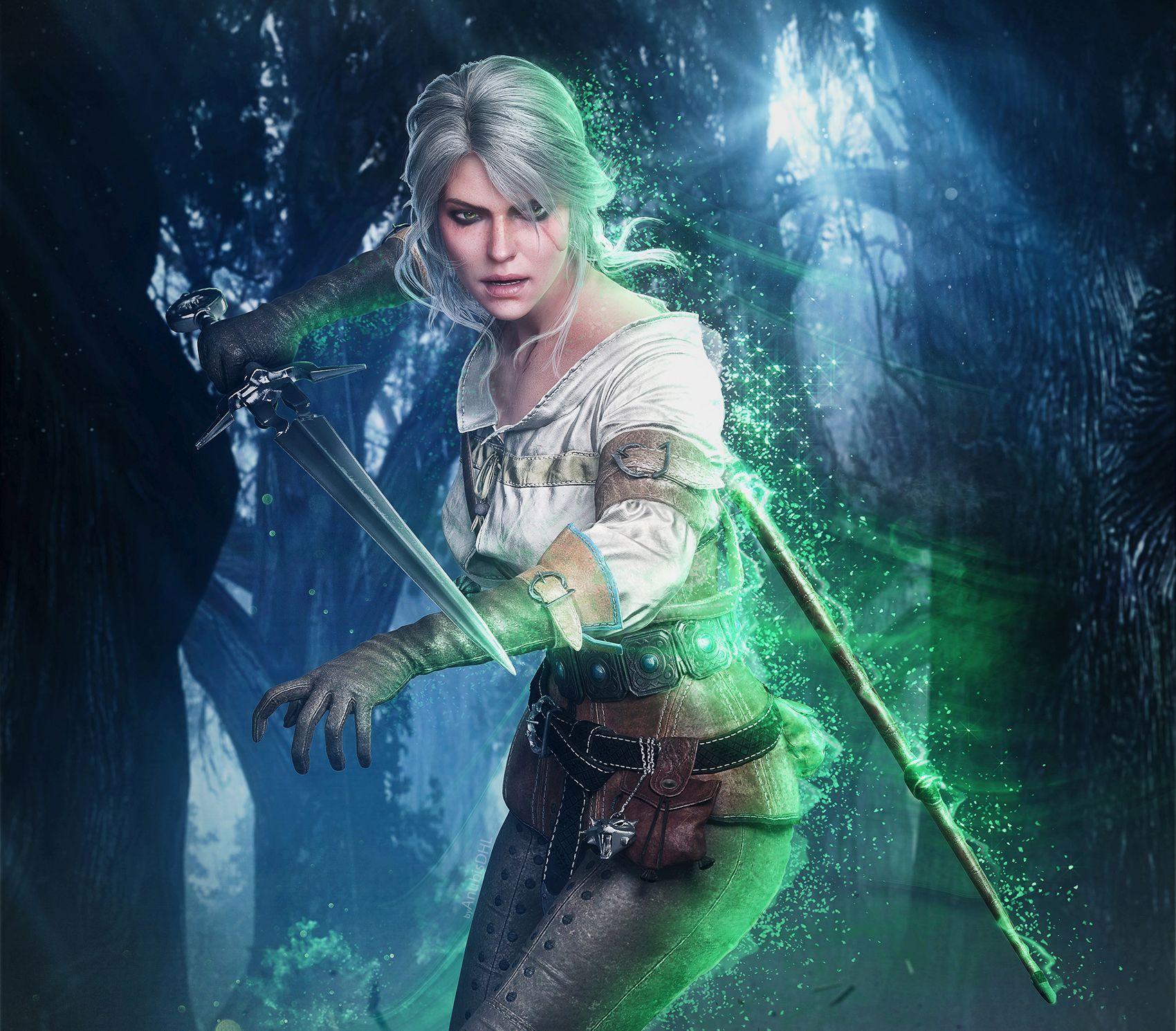 Ciri The Witcher Wallpapers - Top Free Ciri The Witcher Backgrounds ...