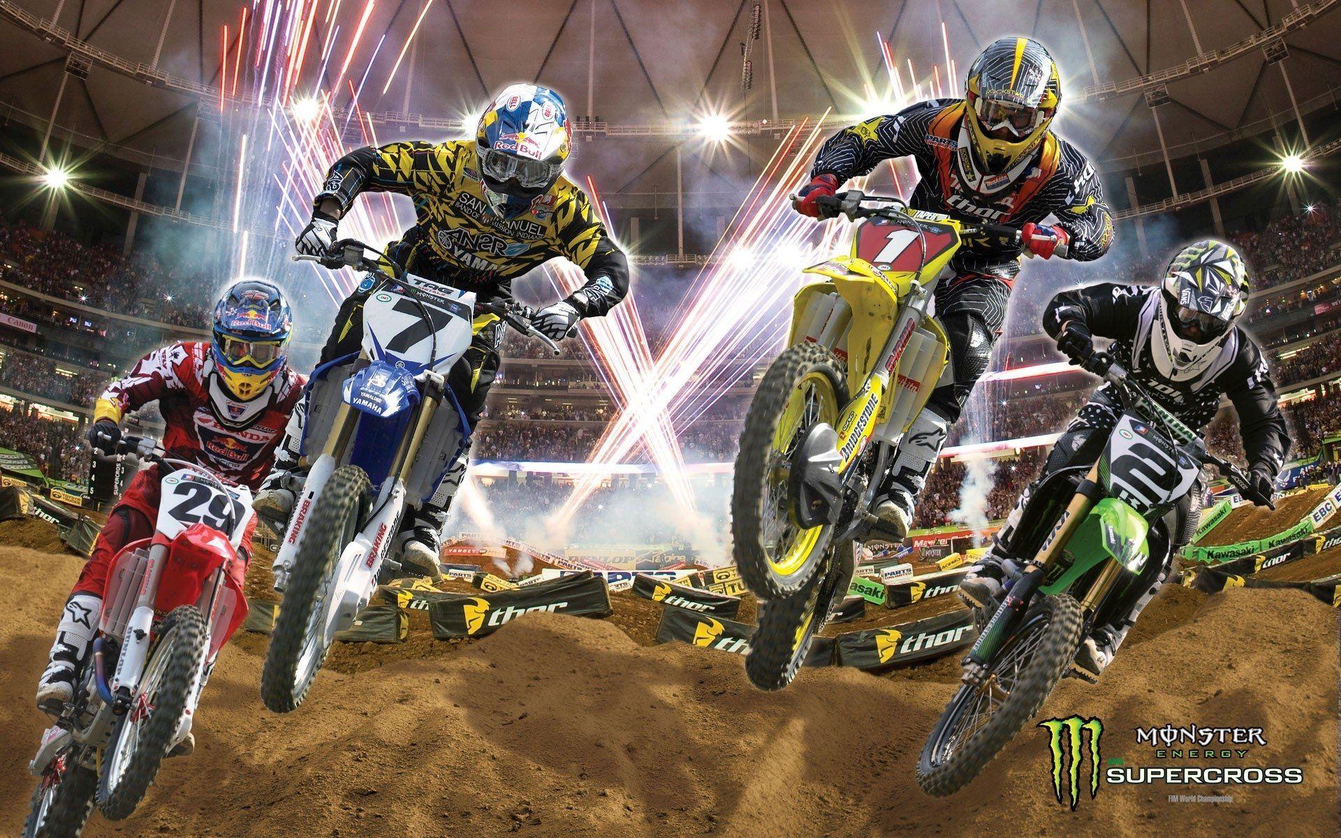 Motocross Wallpapers - Top Free Motocross Backgrounds - WallpaperAccess