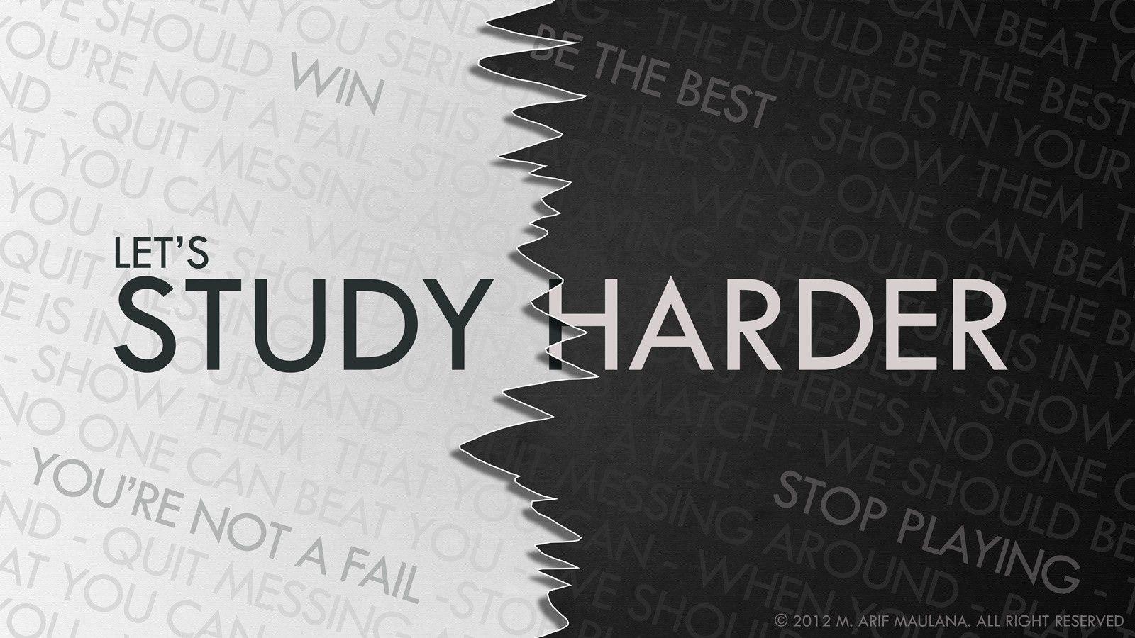 Study Hard Wallpapers - Top Free Study Hard Backgrounds - WallpaperAccess
