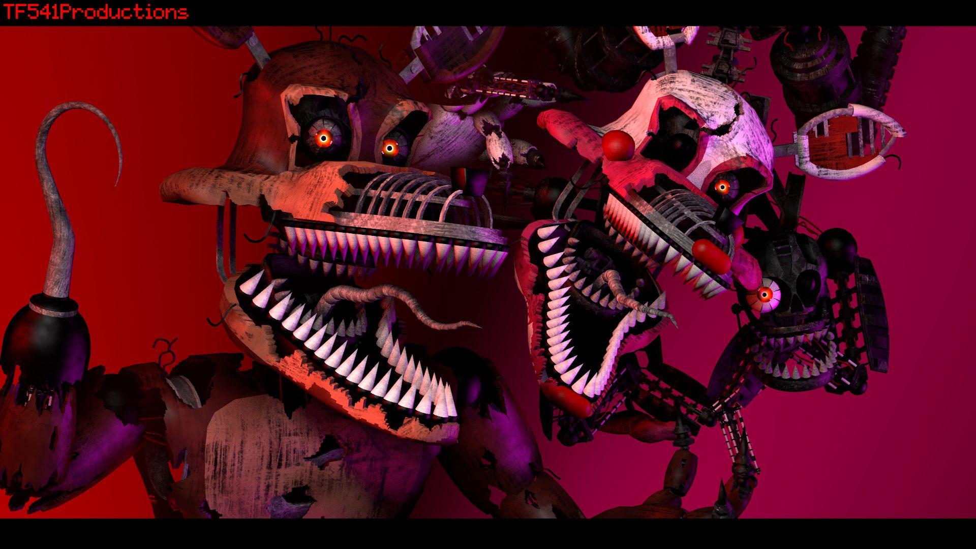 Nightmare Foxy Wallpapers - Top Free Nightmare Foxy Backgrounds ...