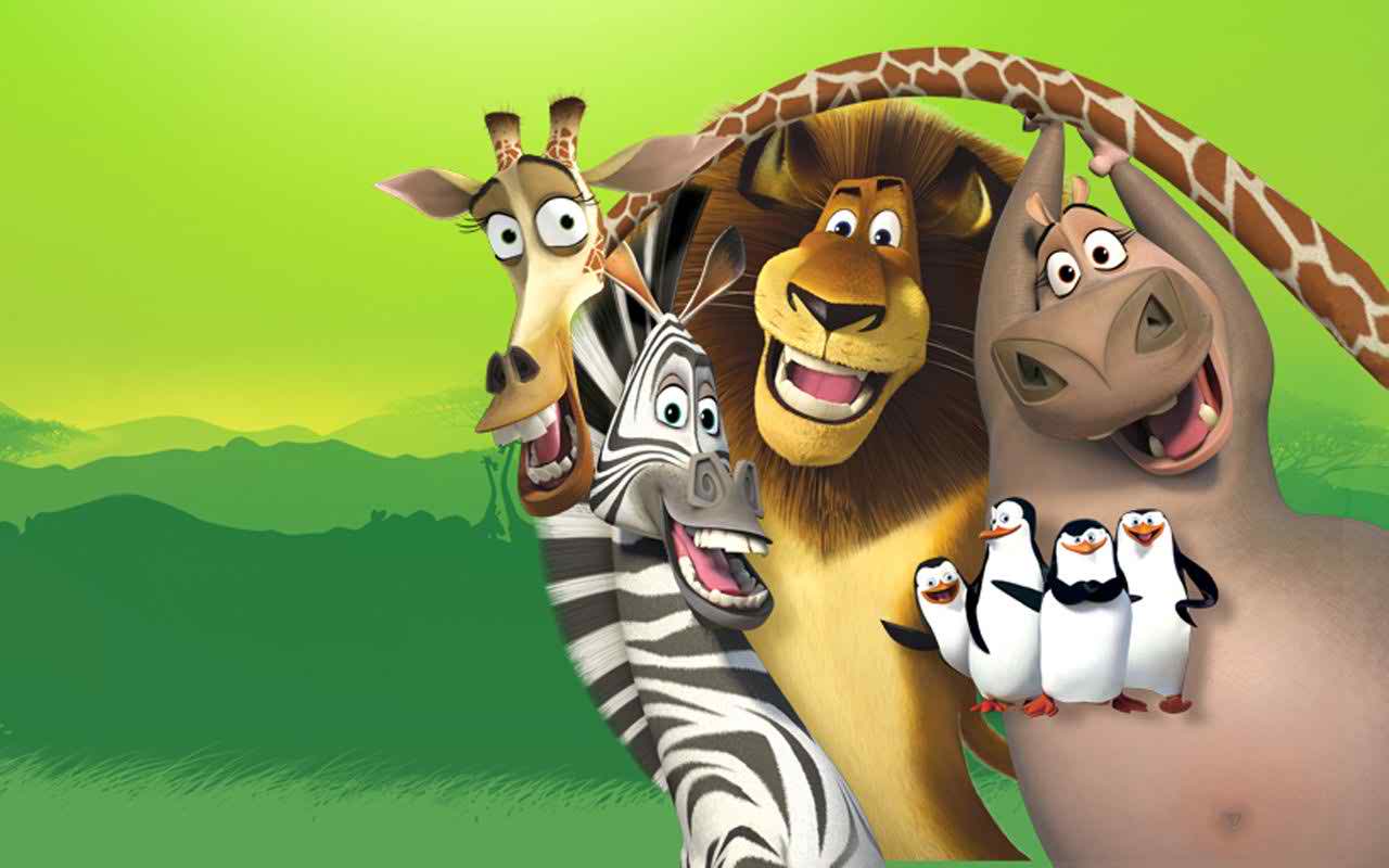 Madagascar Cartoon Wallpapers - Top Free Madagascar Cartoon Backgrounds ...