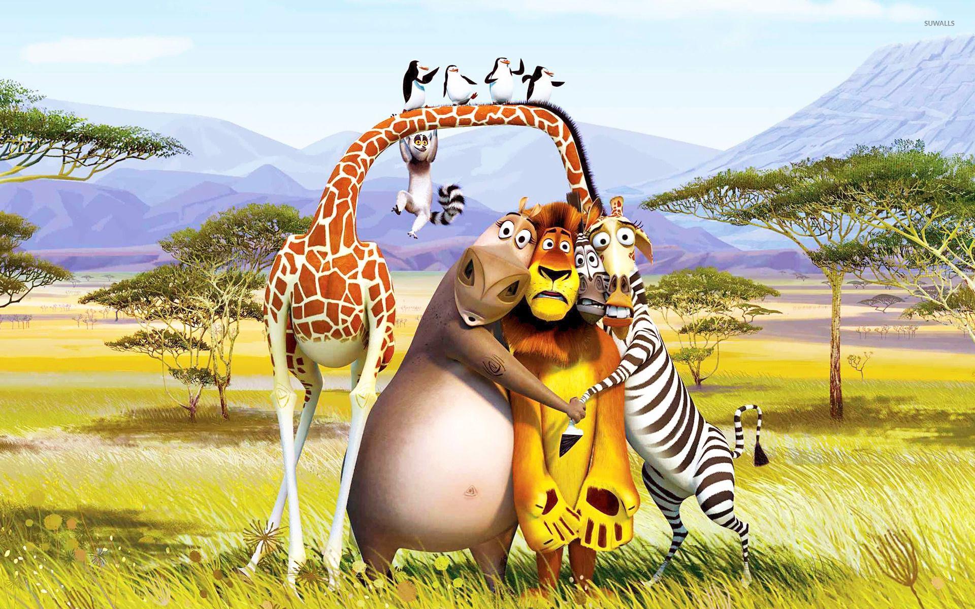 Madagascar Cartoon Wallpapers - Top Free Madagascar Cartoon Backgrounds ...