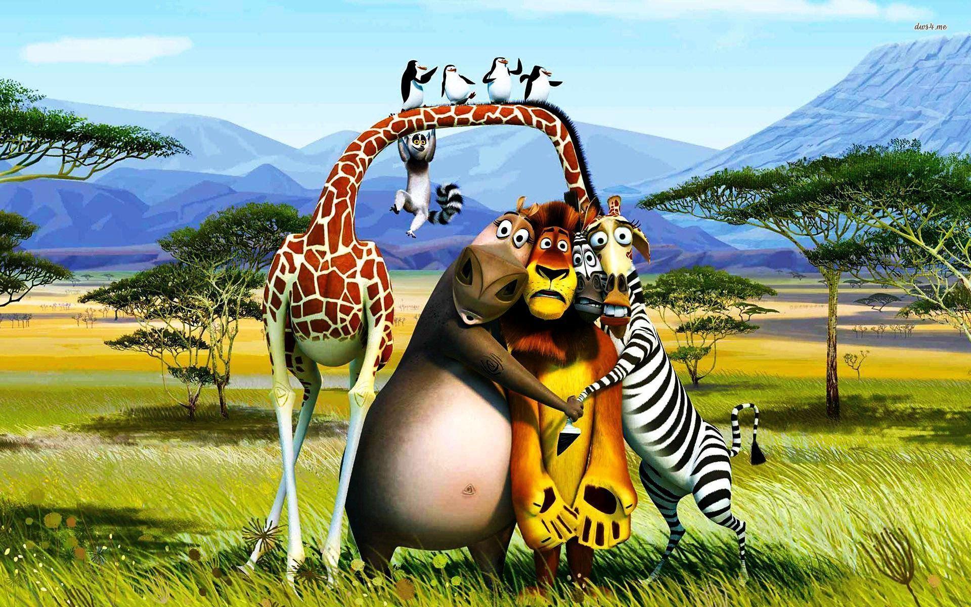 Madagascar Cartoon Wallpapers - Top Free Madagascar Cartoon Backgrounds ...