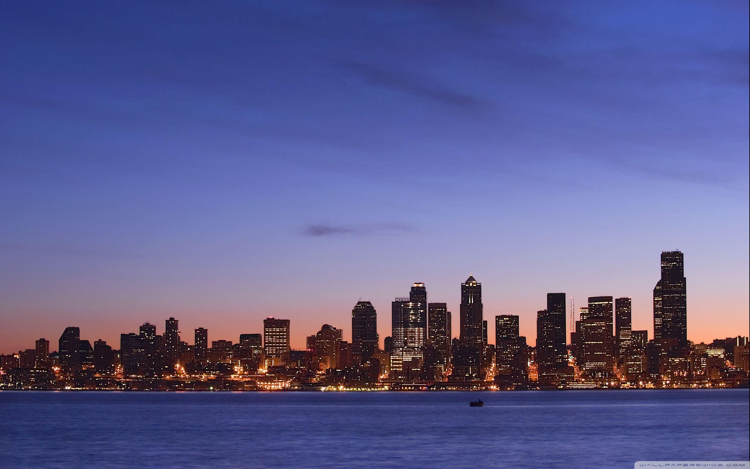 Seattle Skyline Wallpapers - Top Free Seattle Skyline Backgrounds ...