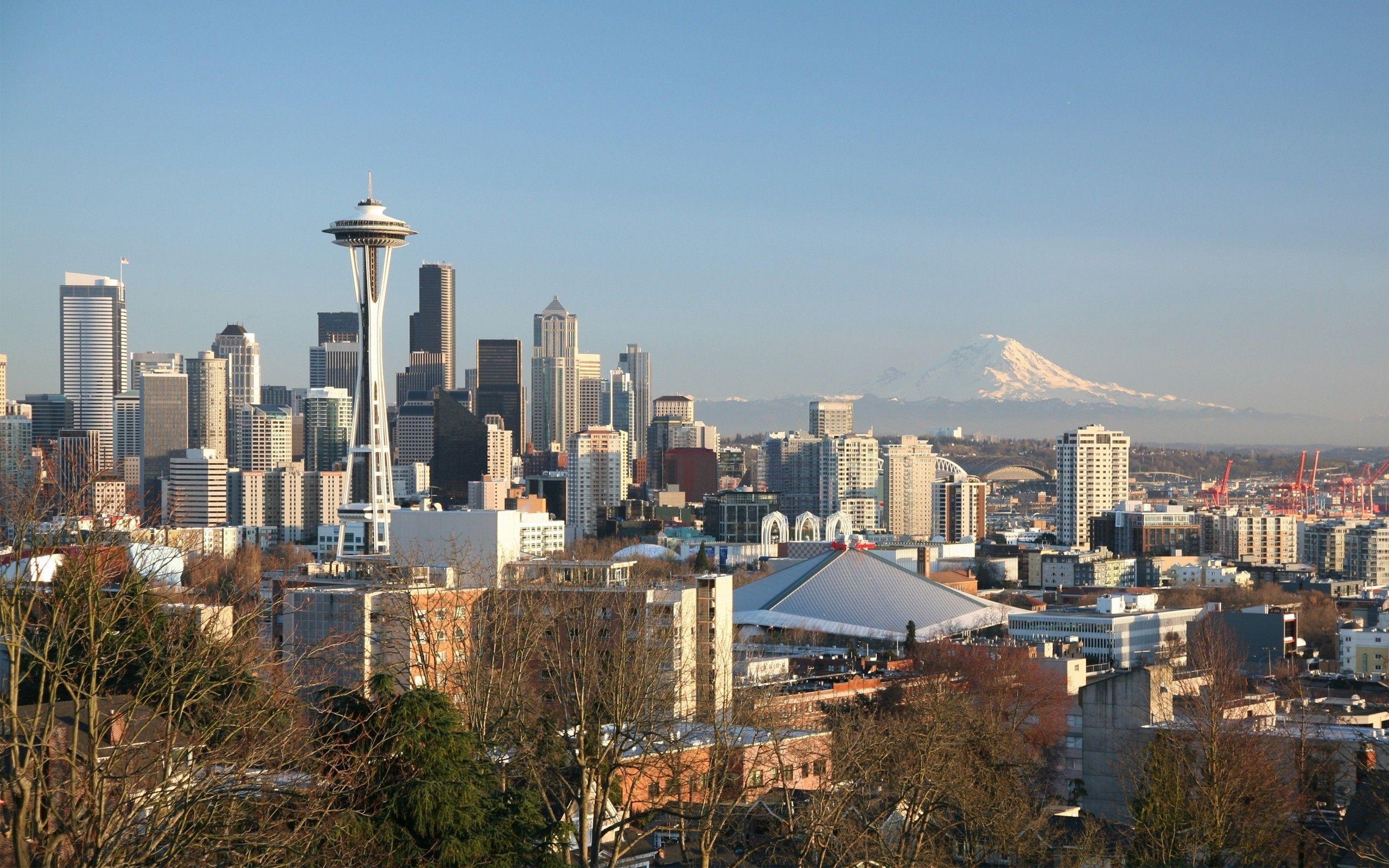 Seattle Skyline Wallpapers - Top Free Seattle Skyline Backgrounds ...