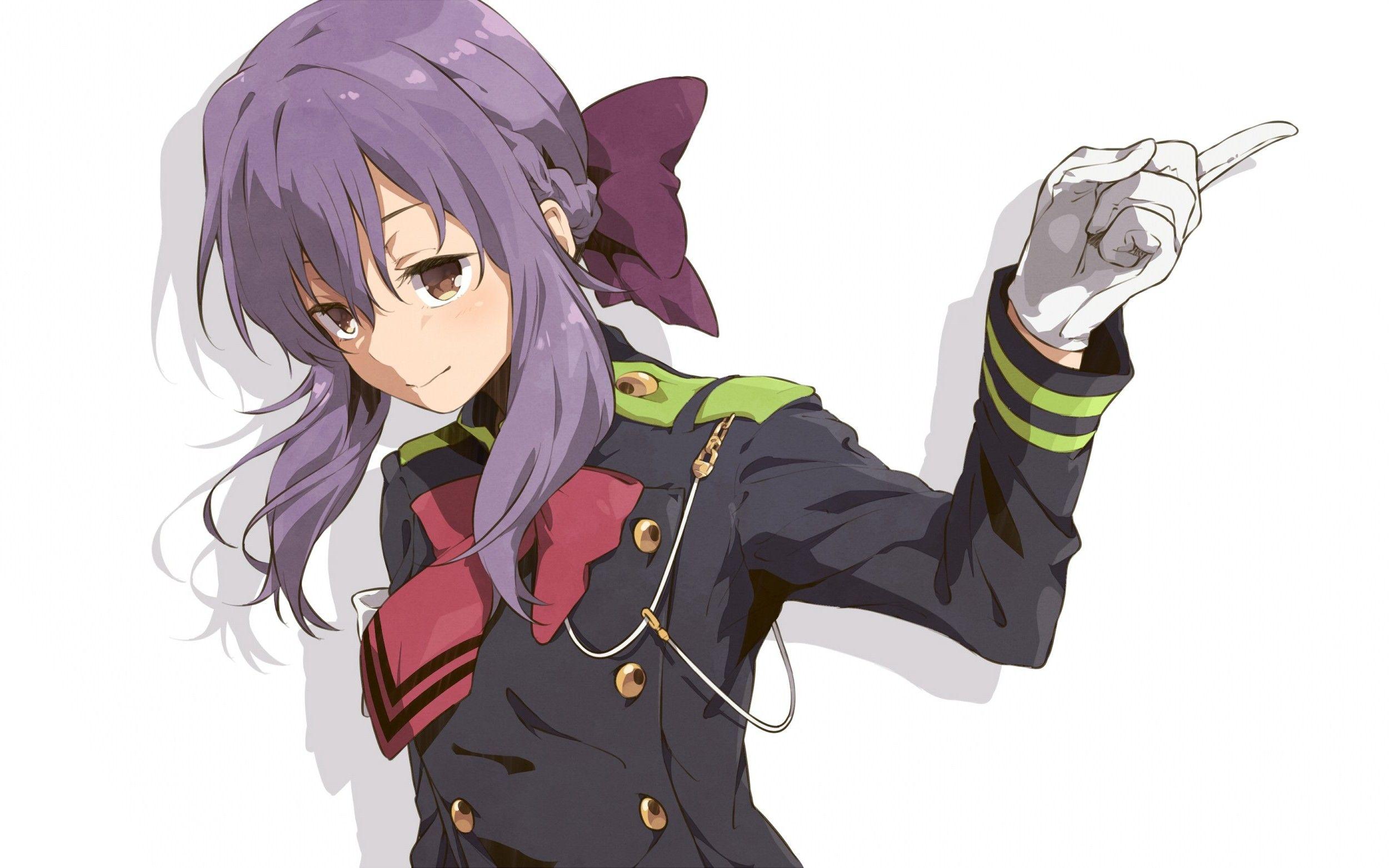 Shinoa Wallpapers - Top Free Shinoa Backgrounds - WallpaperAccess