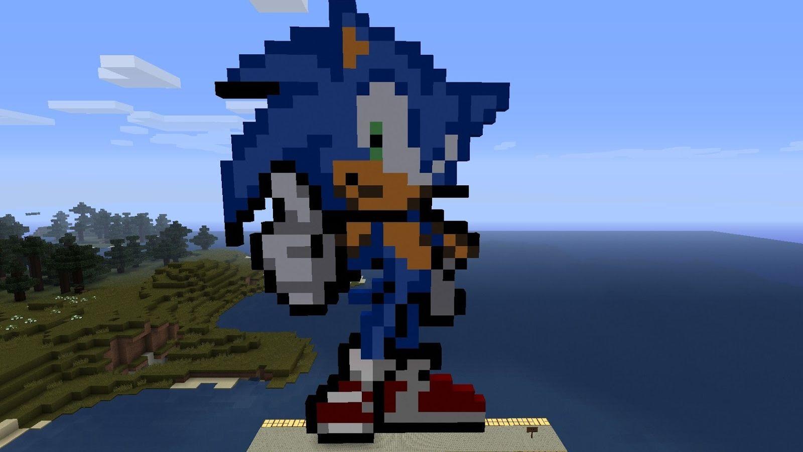 Minecraft Sonic Wallpapers - Top Free Minecraft Sonic Backgrounds ...