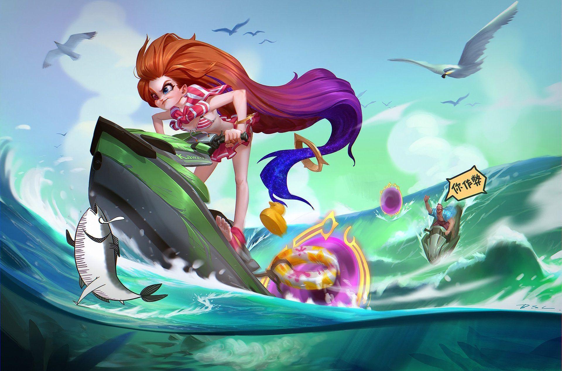 Pool Party LOL Wallpapers - Top Free Pool Party LOL Backgrounds ...
