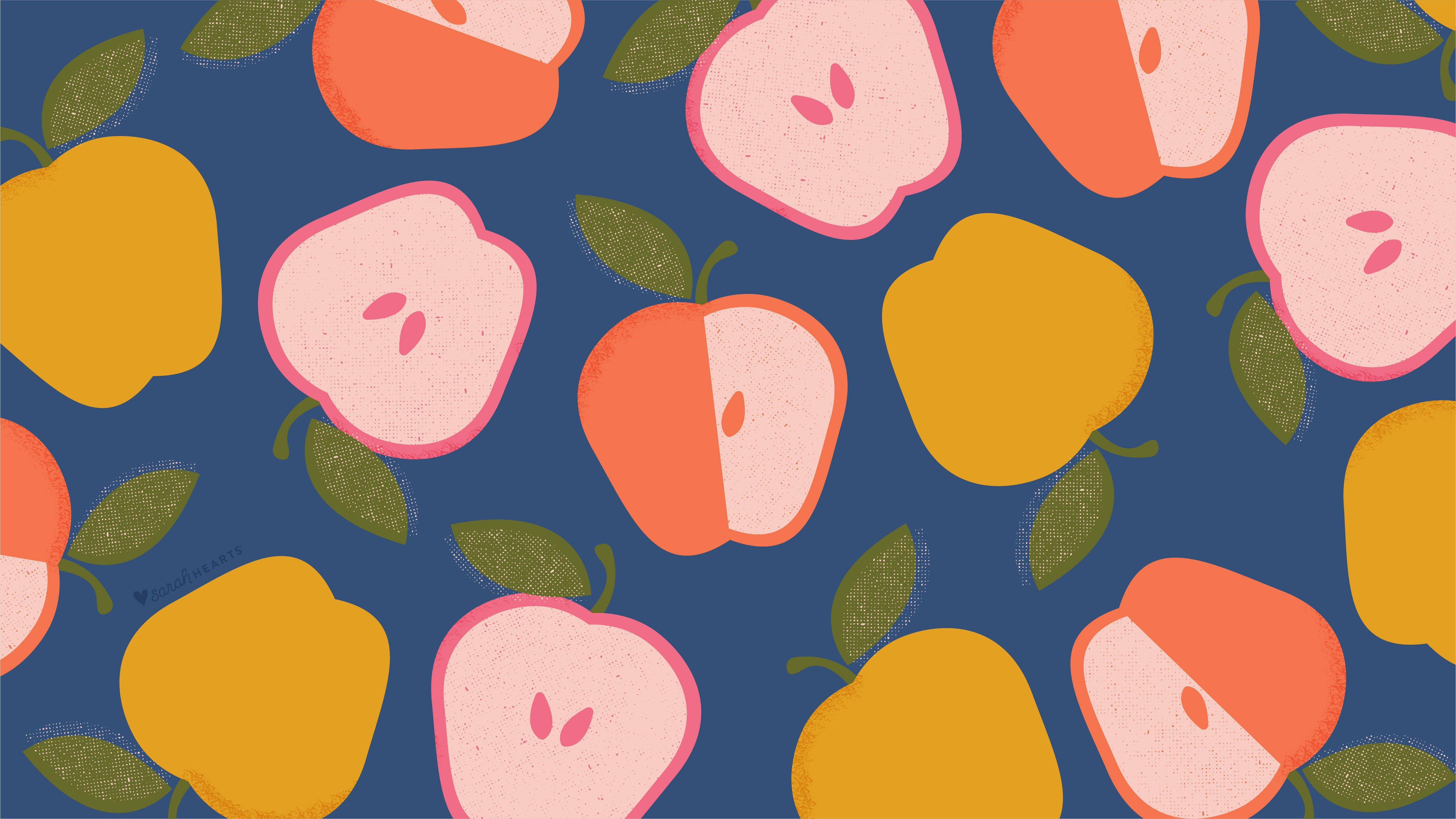 Fall Apples Wallpapers - Top Free Fall Apples Backgrounds - WallpaperAccess