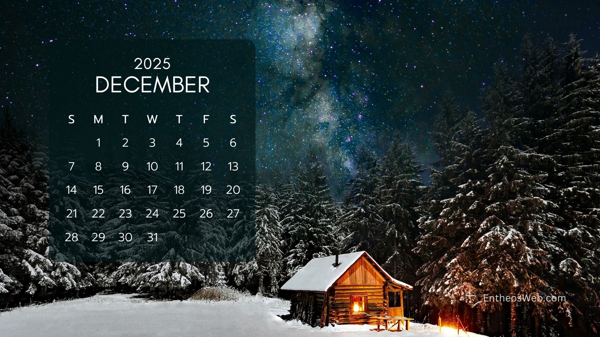 December 2025 Calendar Wallpapers - Top Free December 2025 Calendar ...