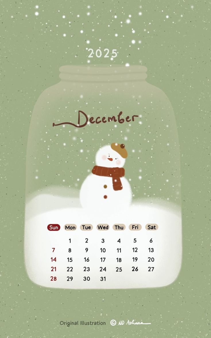 December 2025 Calendar Wallpapers - Top Free December 2025 Calendar ...