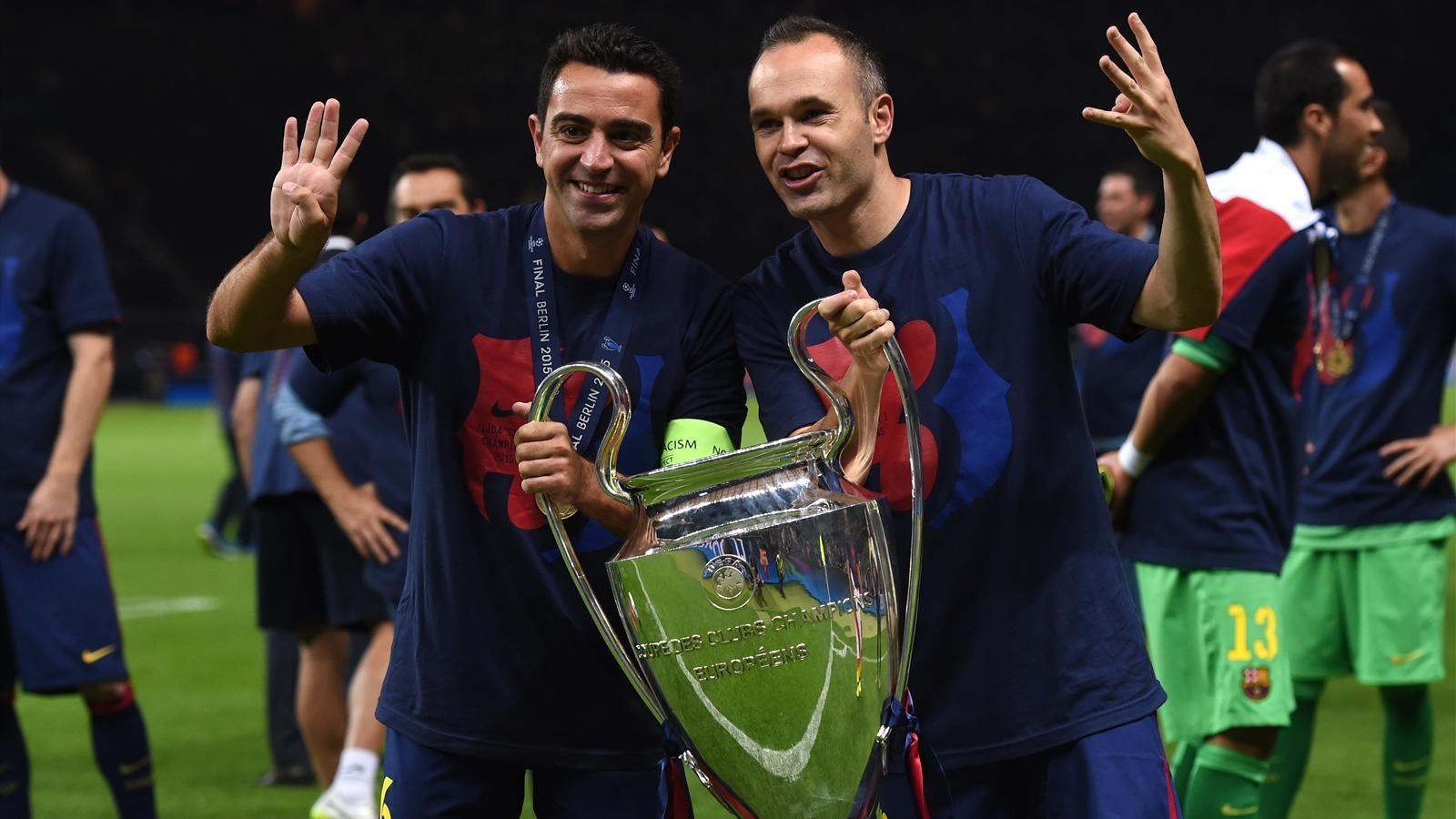 Xavi and Iniesta Wallpapers - Top Free Xavi and Iniesta Backgrounds ...