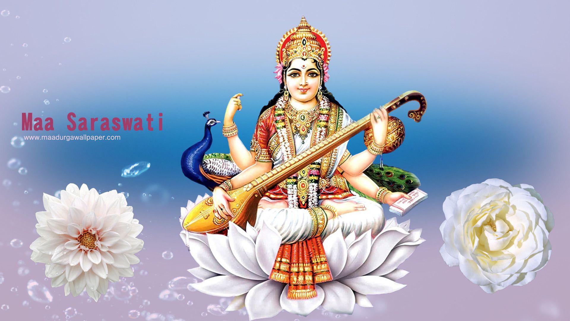 Saraswati Desktop Wallpapers - Top Free Saraswati Desktop Backgrounds ...