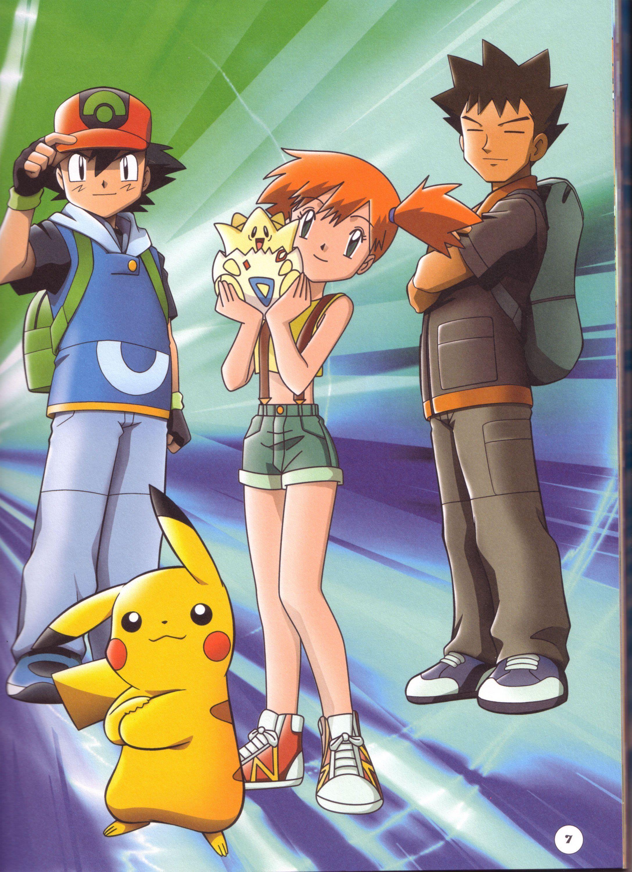 Brock, Ash And Misty Wallpapers - Top Free Brock, Ash And Misty ...
