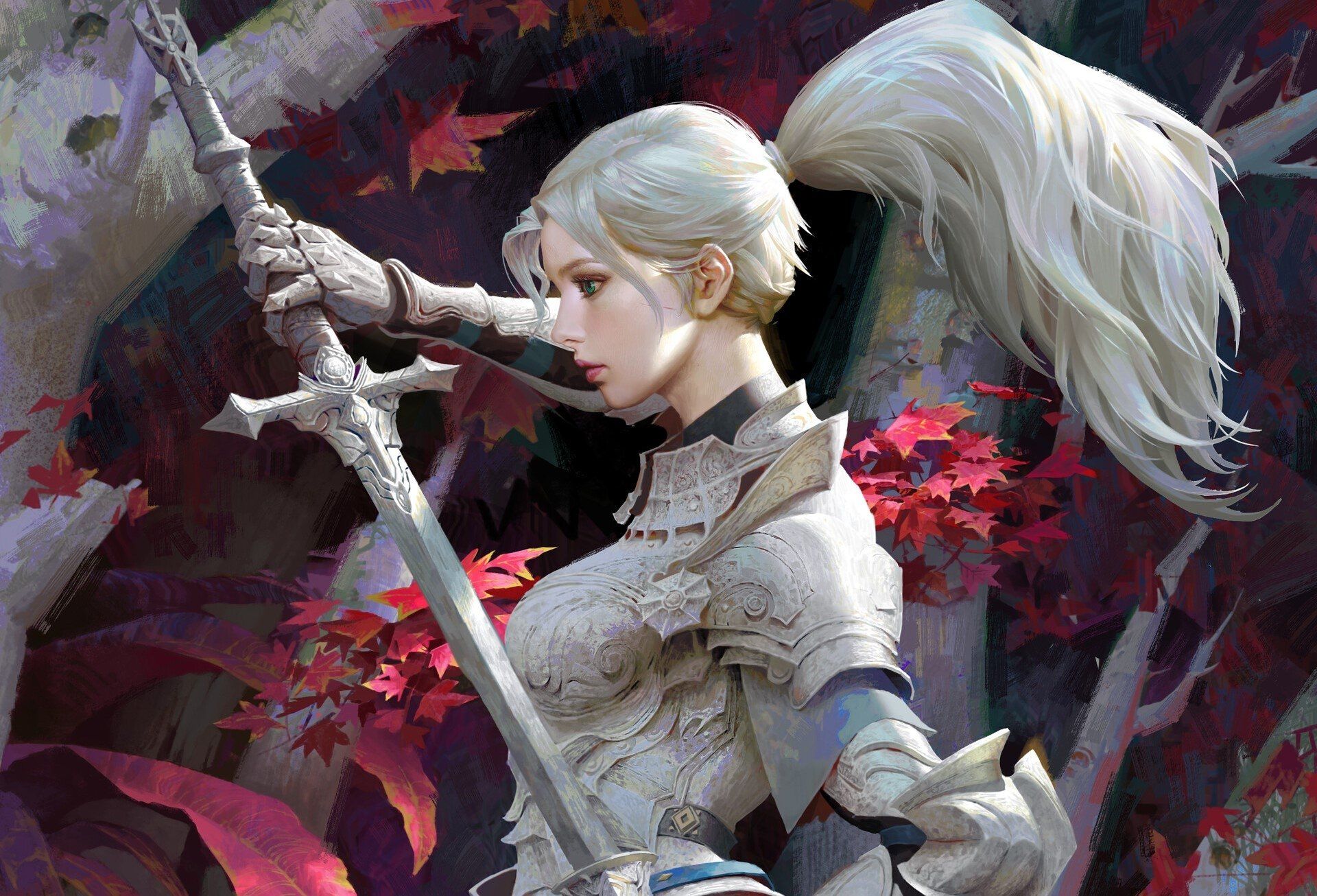 Girl Knight Wallpapers - Top Free Girl Knight Backgrounds - WallpaperAccess
