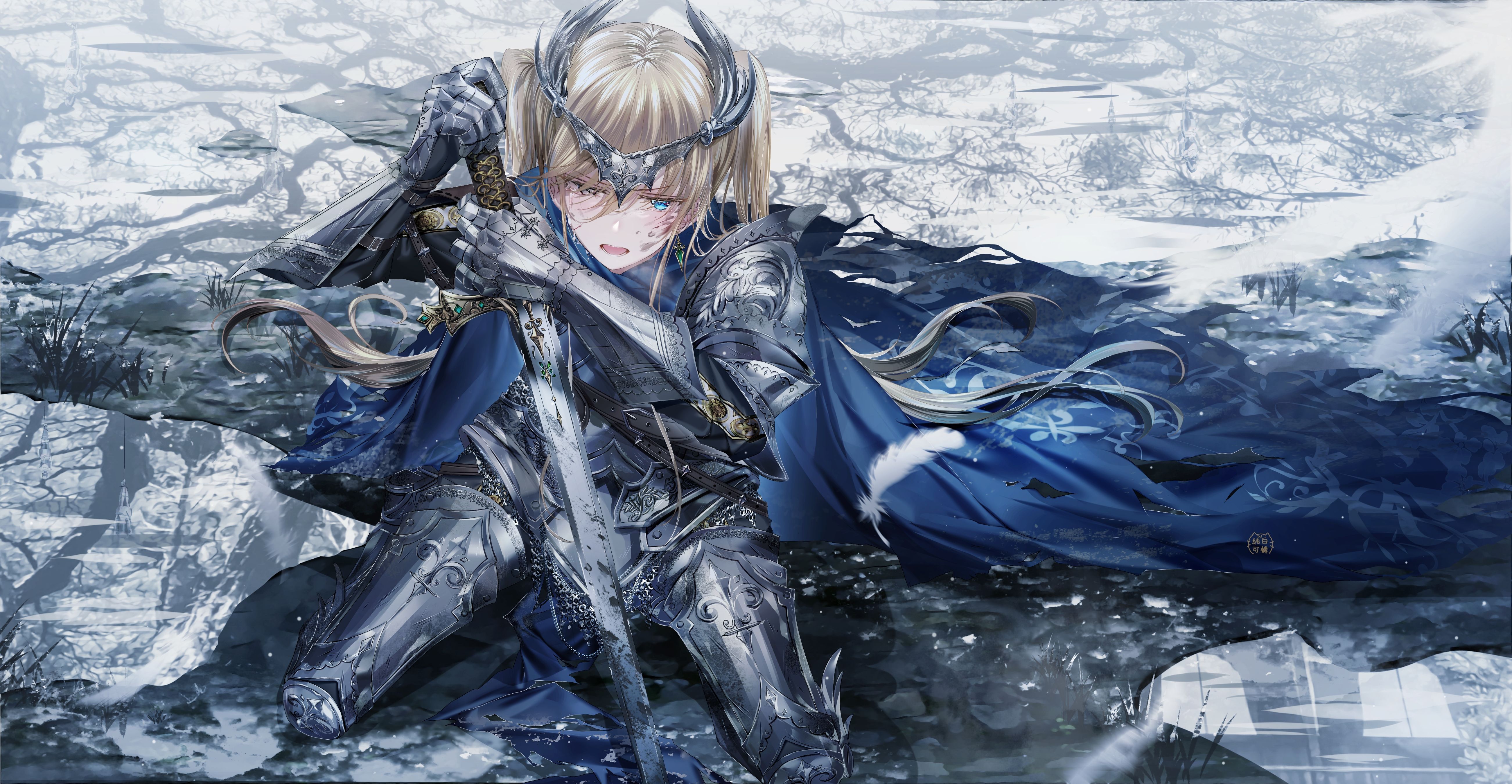 Girl Knight Wallpapers - Top Free Girl Knight Backgrounds - WallpaperAccess