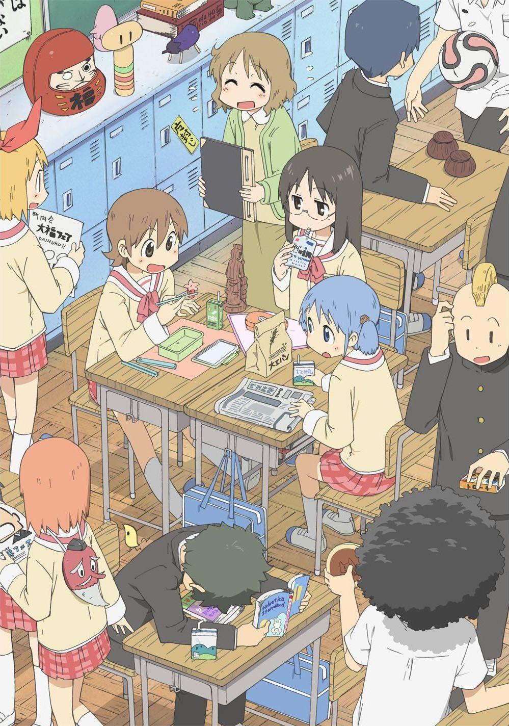 Nichijou Wallpapers - Top Free Nichijou Backgrounds - WallpaperAccess