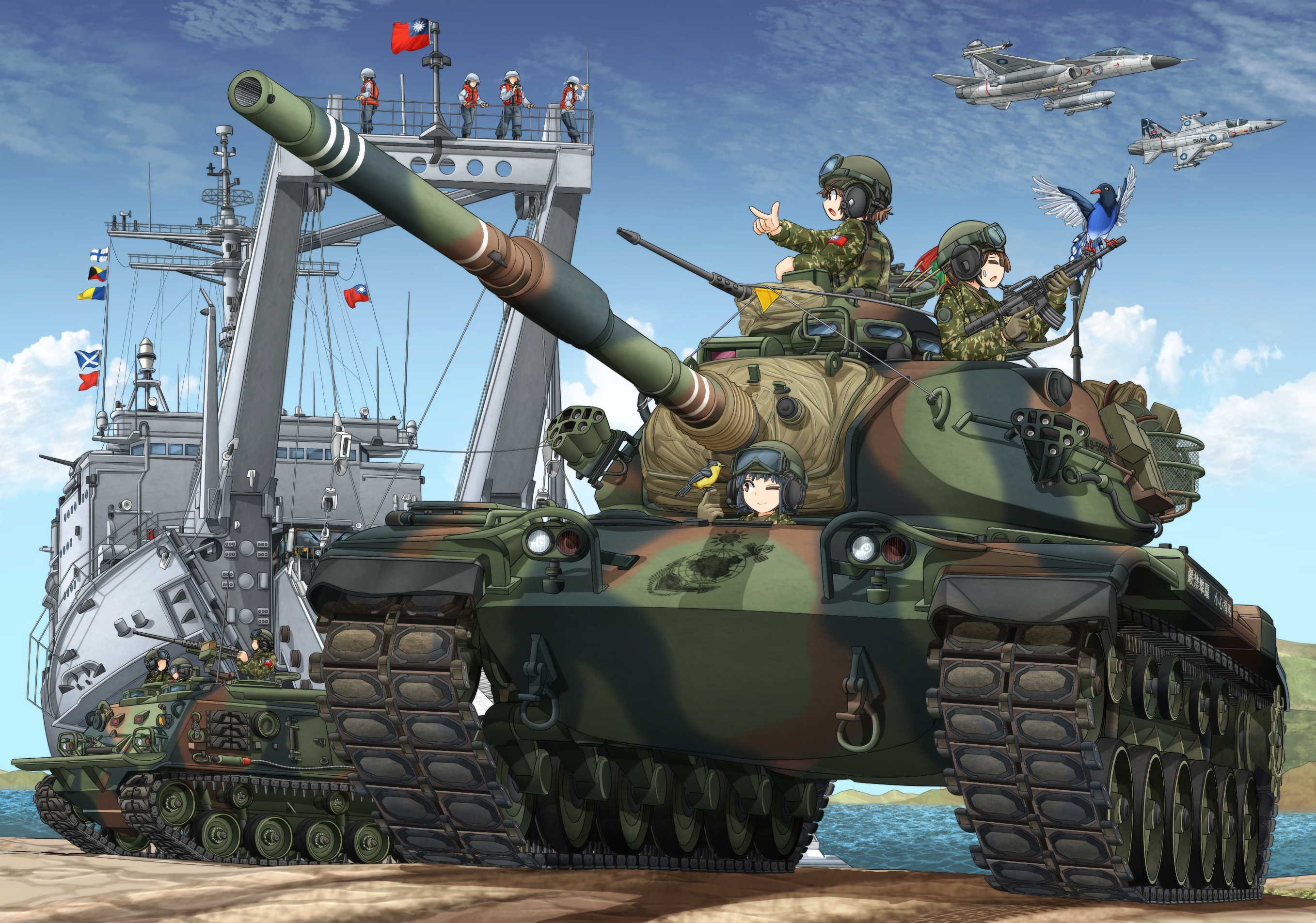 Anime Tank Wallpapers - Top Free Anime Tank Backgrounds - WallpaperAccess
