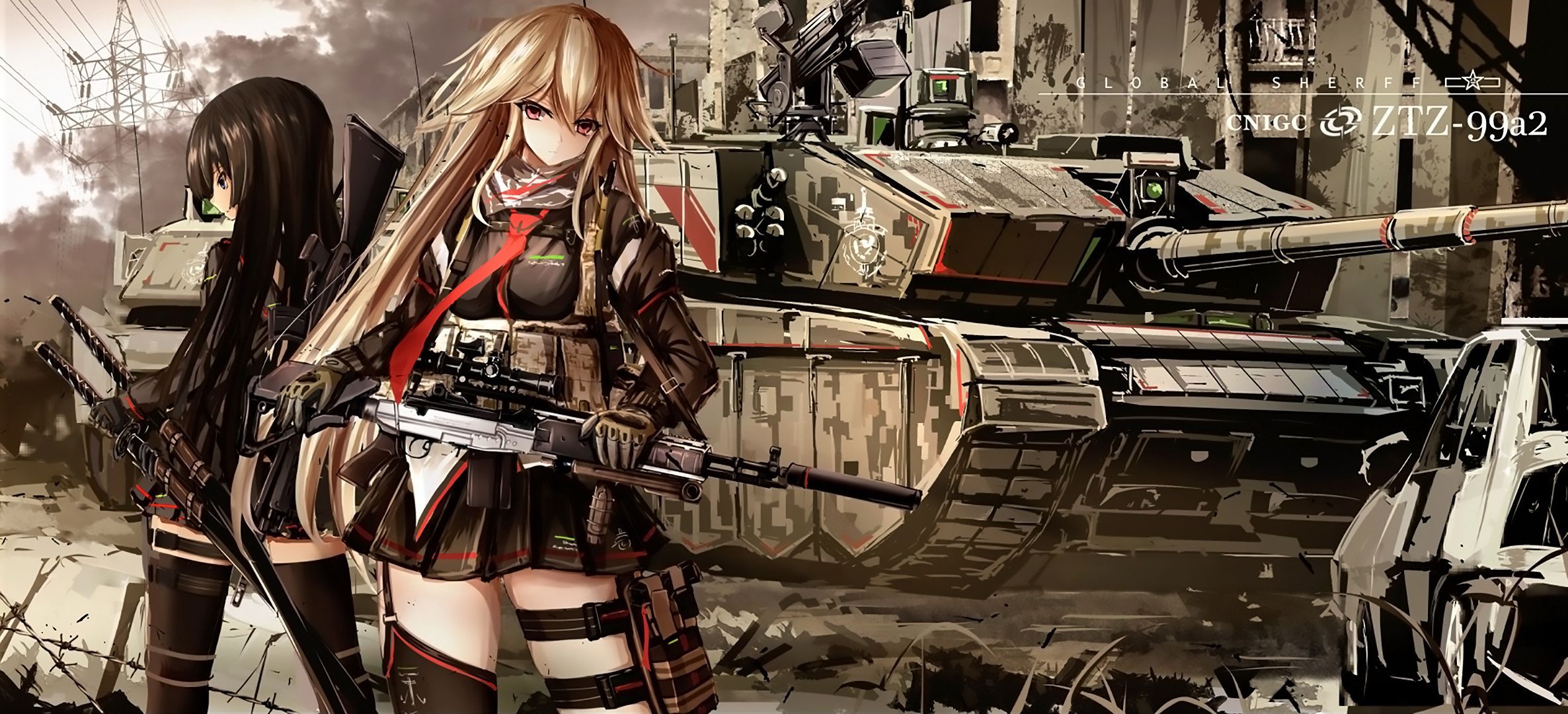 Anime Tank Wallpapers - Top Free Anime Tank Backgrounds - WallpaperAccess