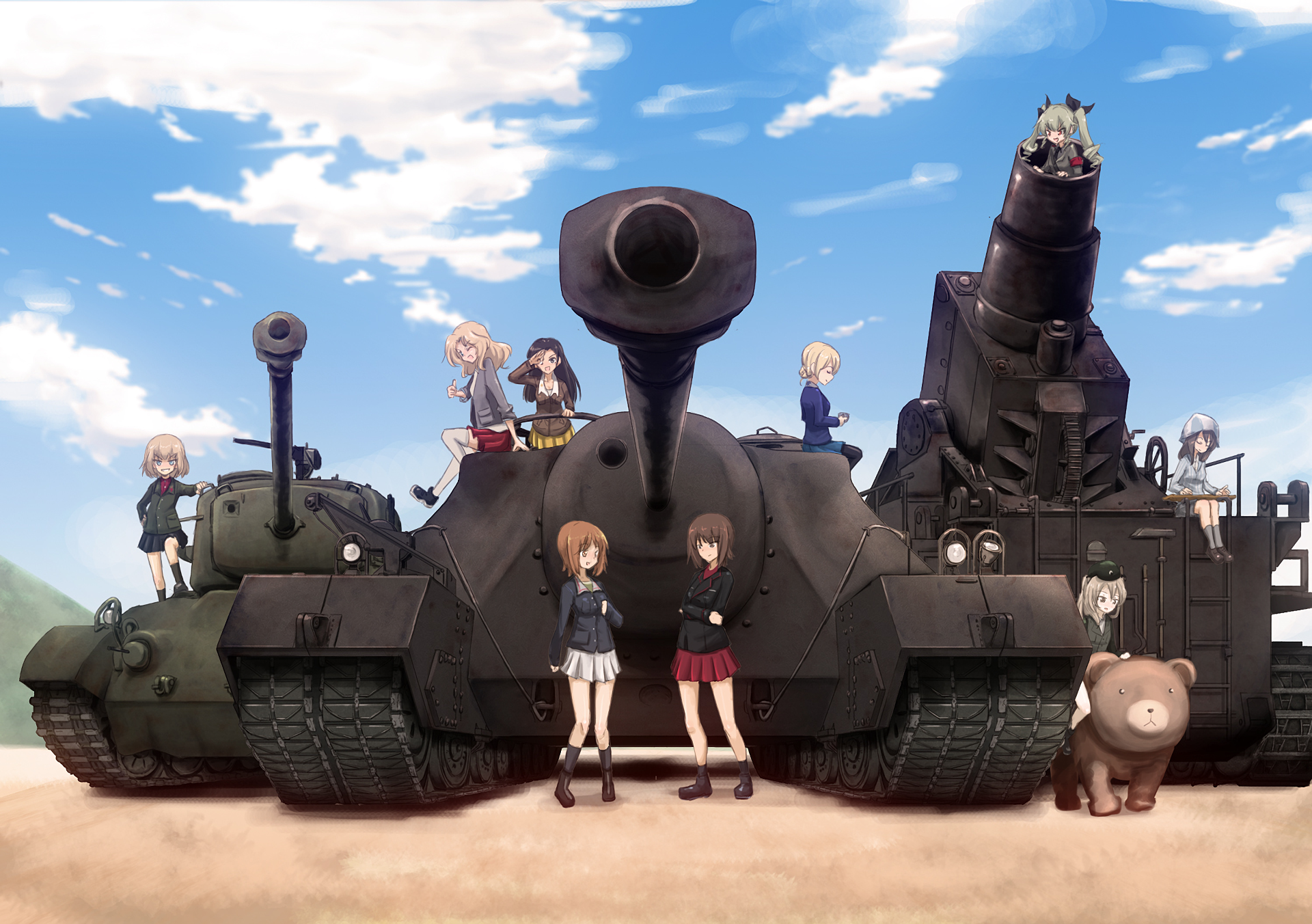 Anime Tank Wallpapers - Top Free Anime Tank Backgrounds - WallpaperAccess