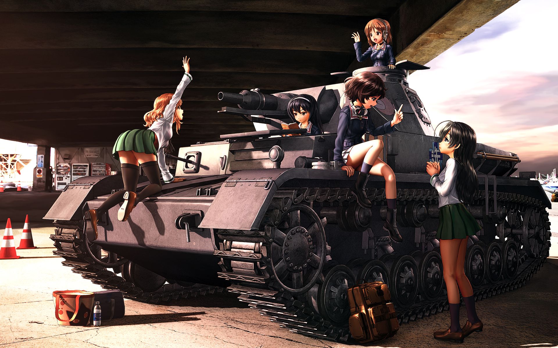 Anime Tank Wallpapers - Top Free Anime Tank Backgrounds - WallpaperAccess