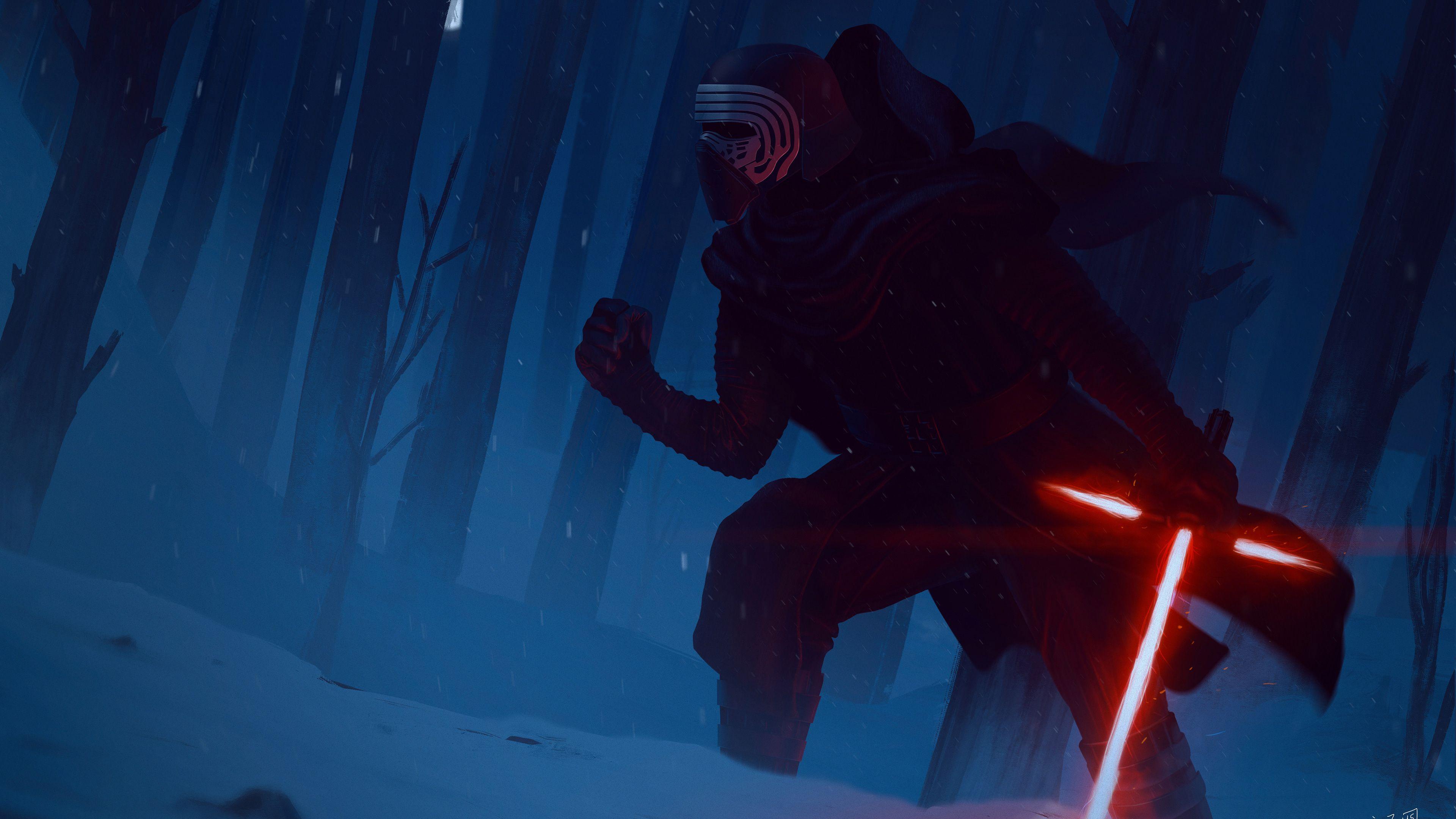 Kylo Ren 4k Wallpapers Top Free Kylo Ren 4k Backgrounds Wallpaperaccess