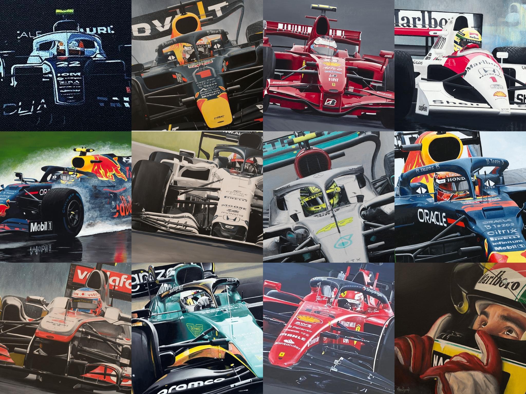 F1 Collage Wallpapers - Top Free F1 Collage Backgrounds - WallpaperAccess