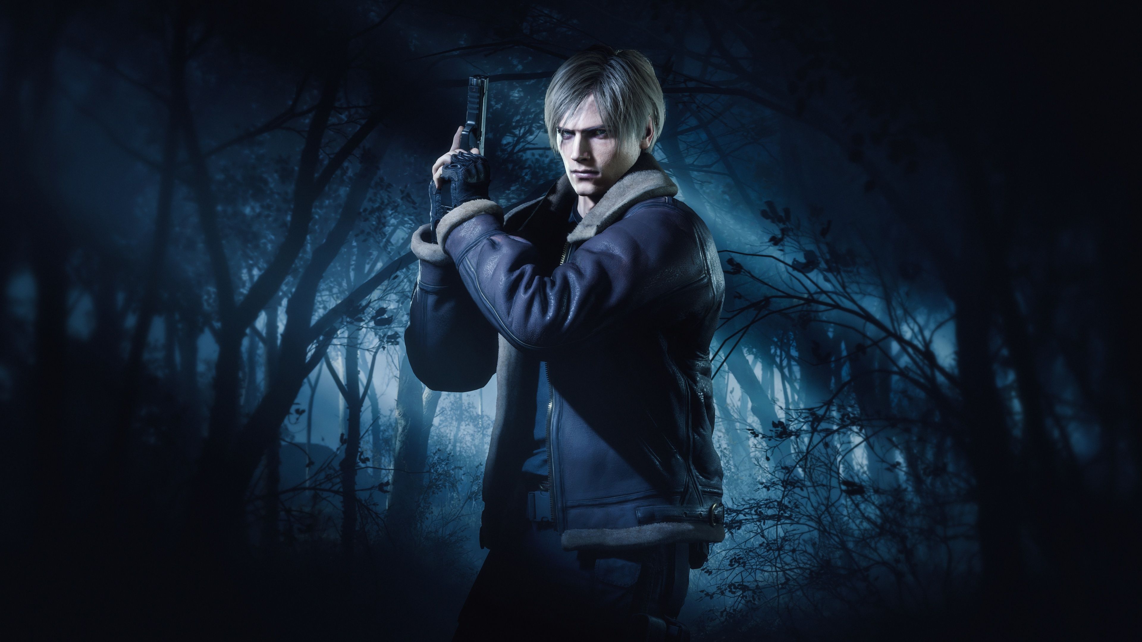 Resident Evil 4 Remake Leon Wallpapers - Top Free Resident Evil 4 ...