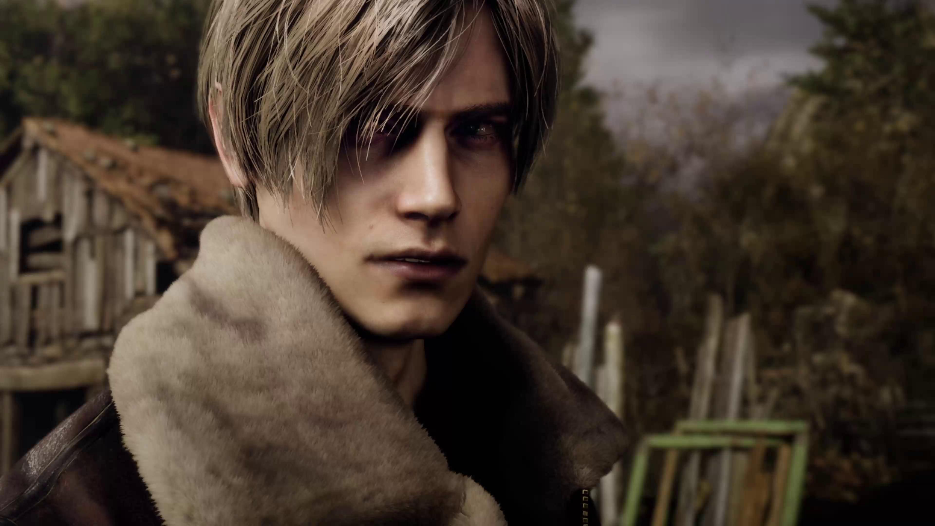 Resident Evil 4 Remake Leon Wallpapers - Top Free Resident Evil 4 ...