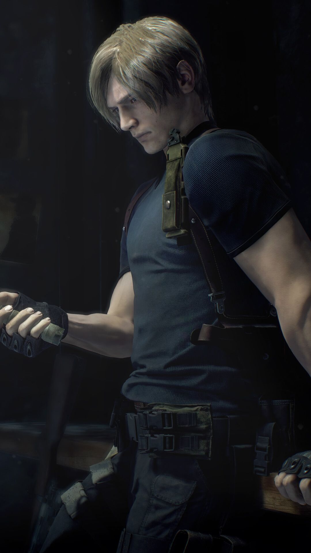 Resident Evil 4 Remake Leon Wallpapers - Top Free Resident Evil 4 ...